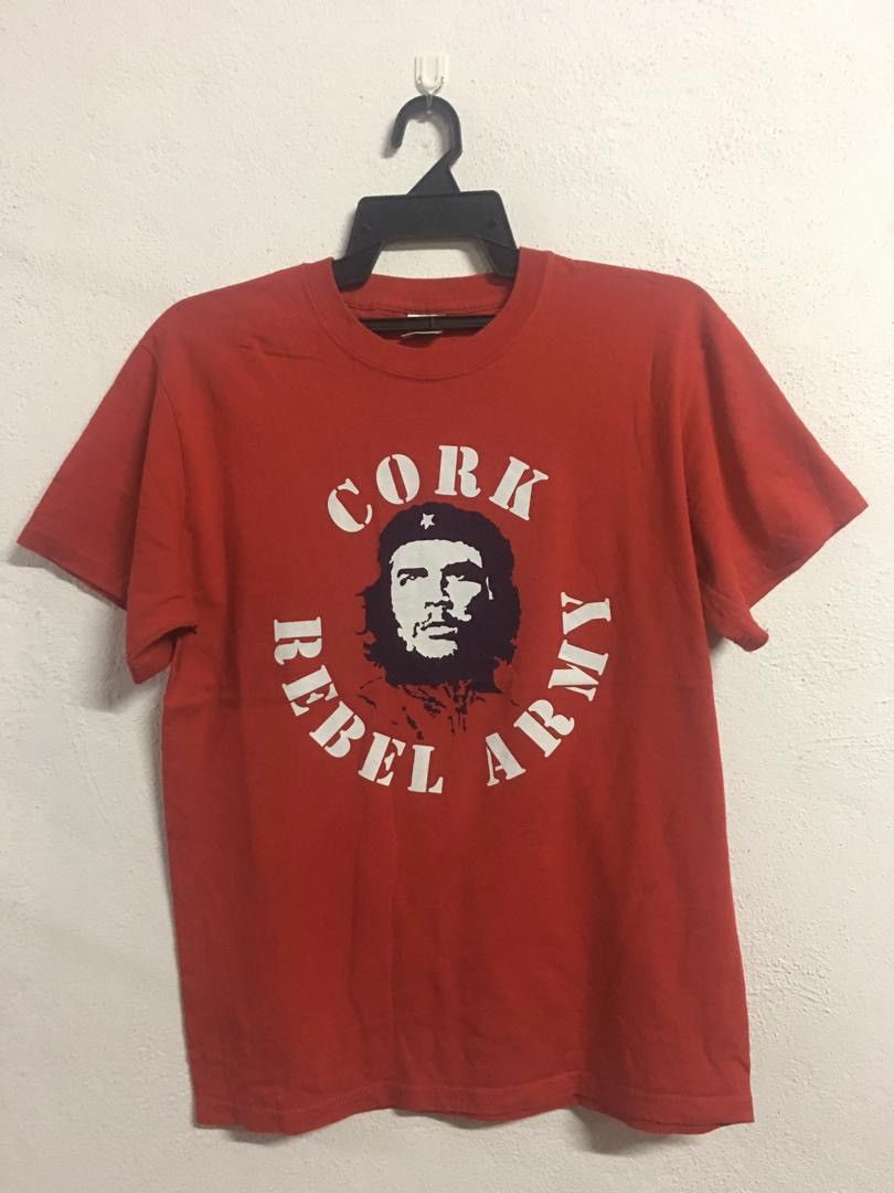 Band Tees × Vintage Cork Rebel Army Che Guevara Shirt | Grailed