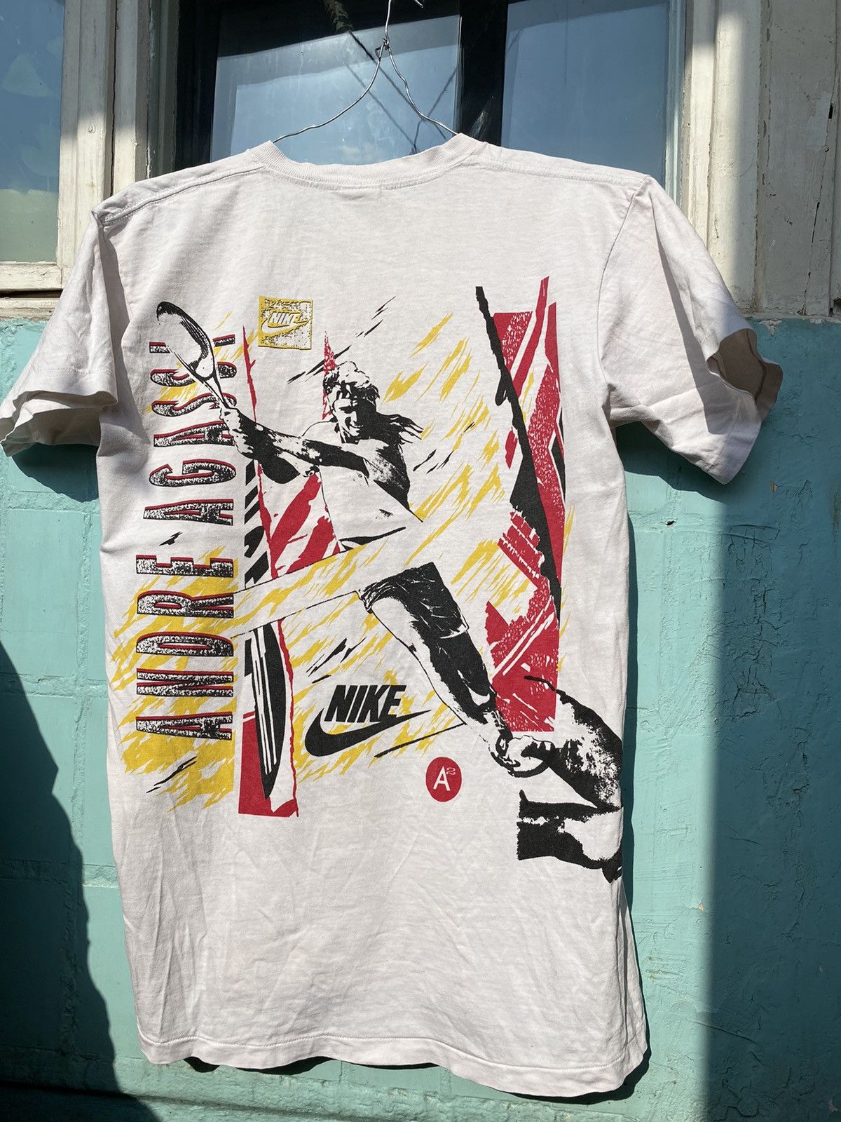 Andre Agassi × Nike × Vintage Vintage Nike Andre Agassi T-shirt | Grailed