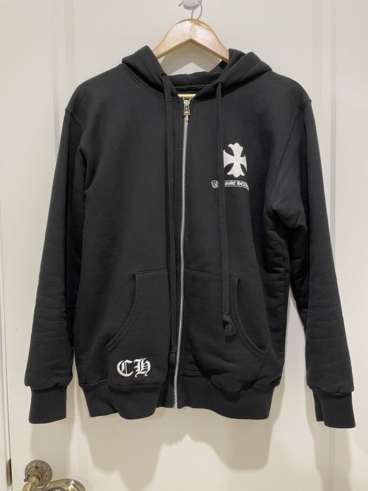 Chrome Hearts Zip Up Hoodie | Grailed