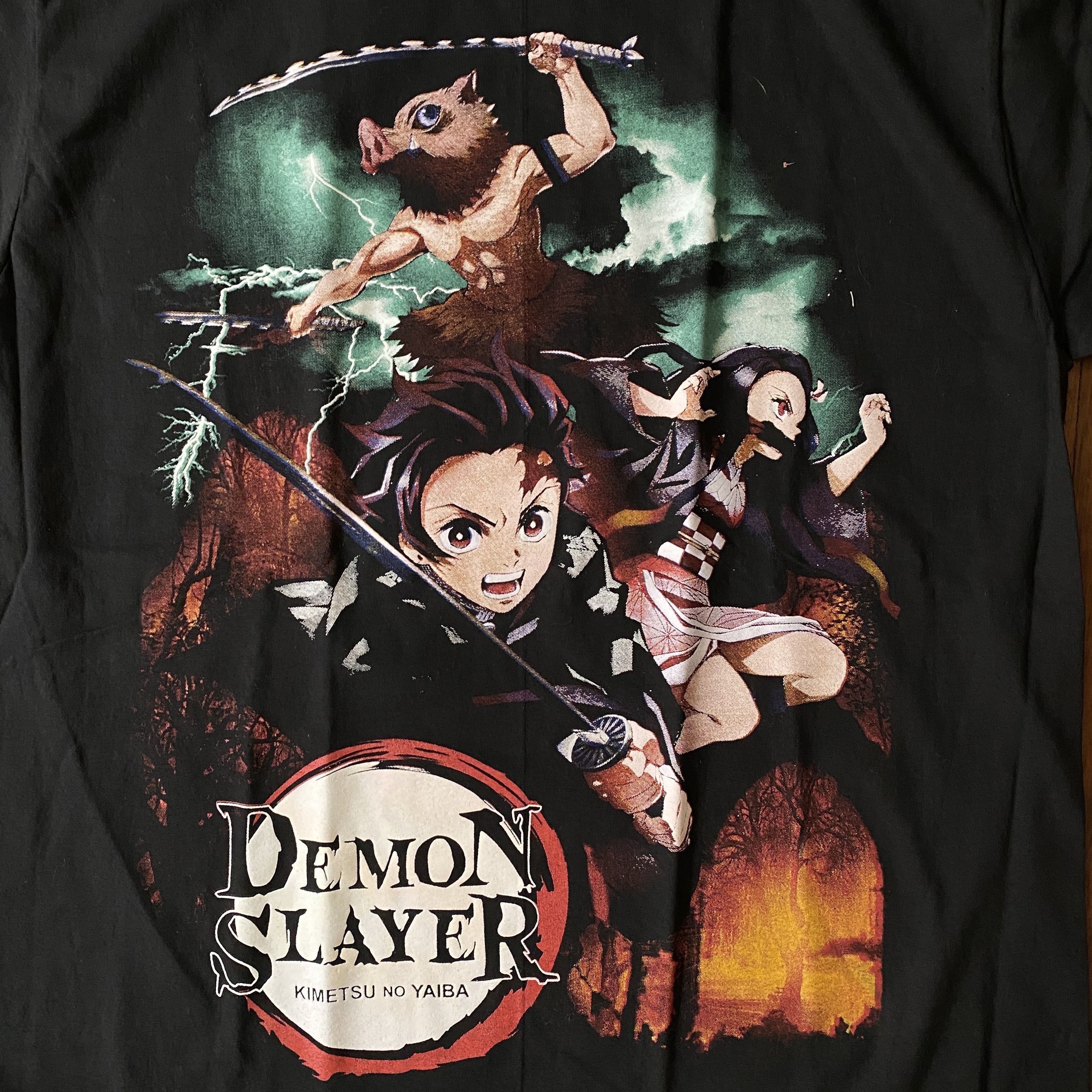 Vintage demon slayer vintage bootleg style t shirt | Grailed