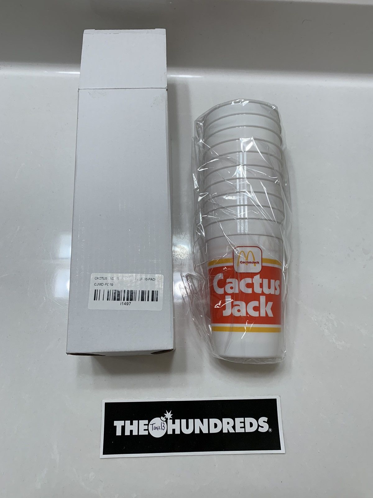 Travis Scott Travis Scott x McDonald’s Cactus Jack Styrofoam Cup 10 ...