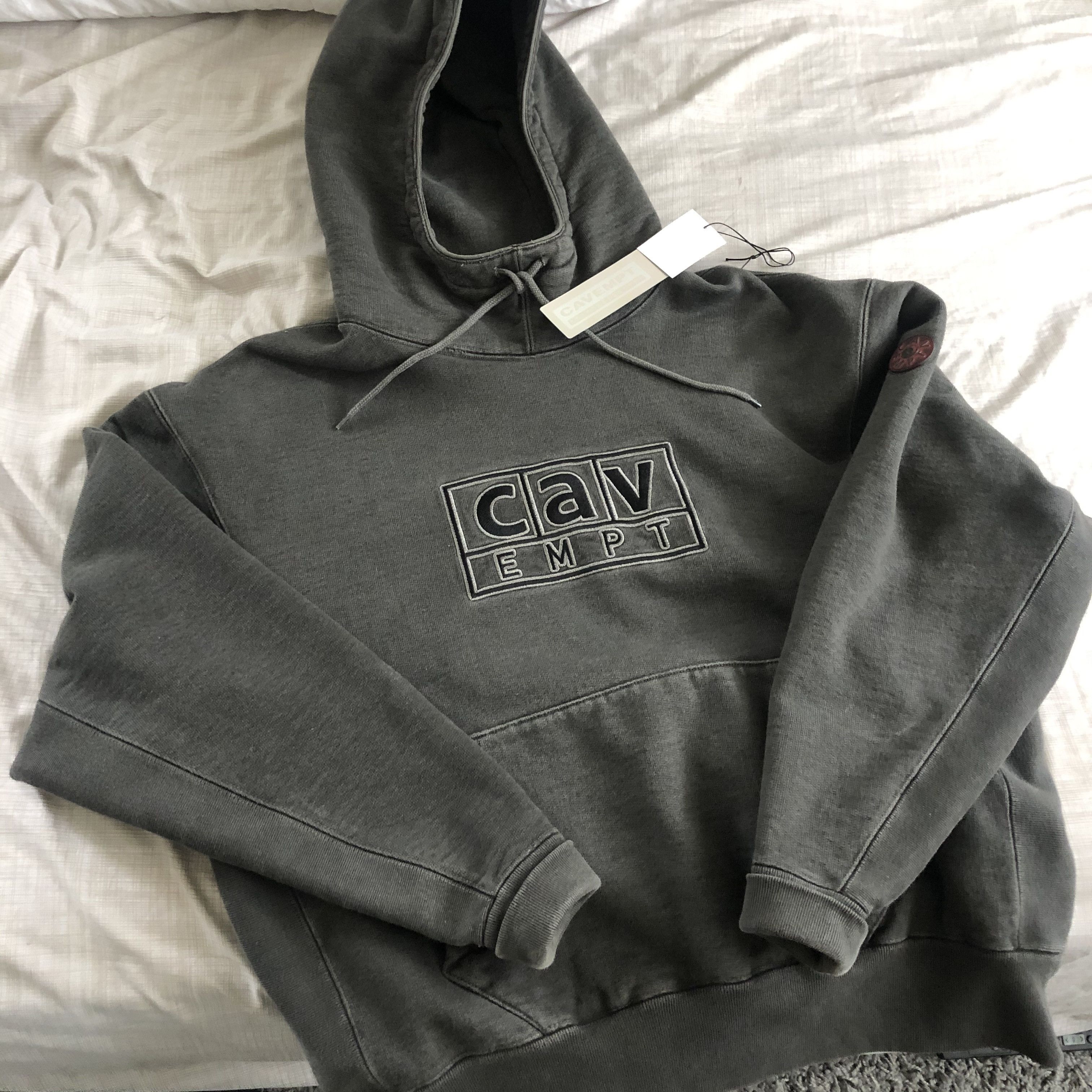 Cav Empt Cav Empt Box Logo Hoodie | Grailed