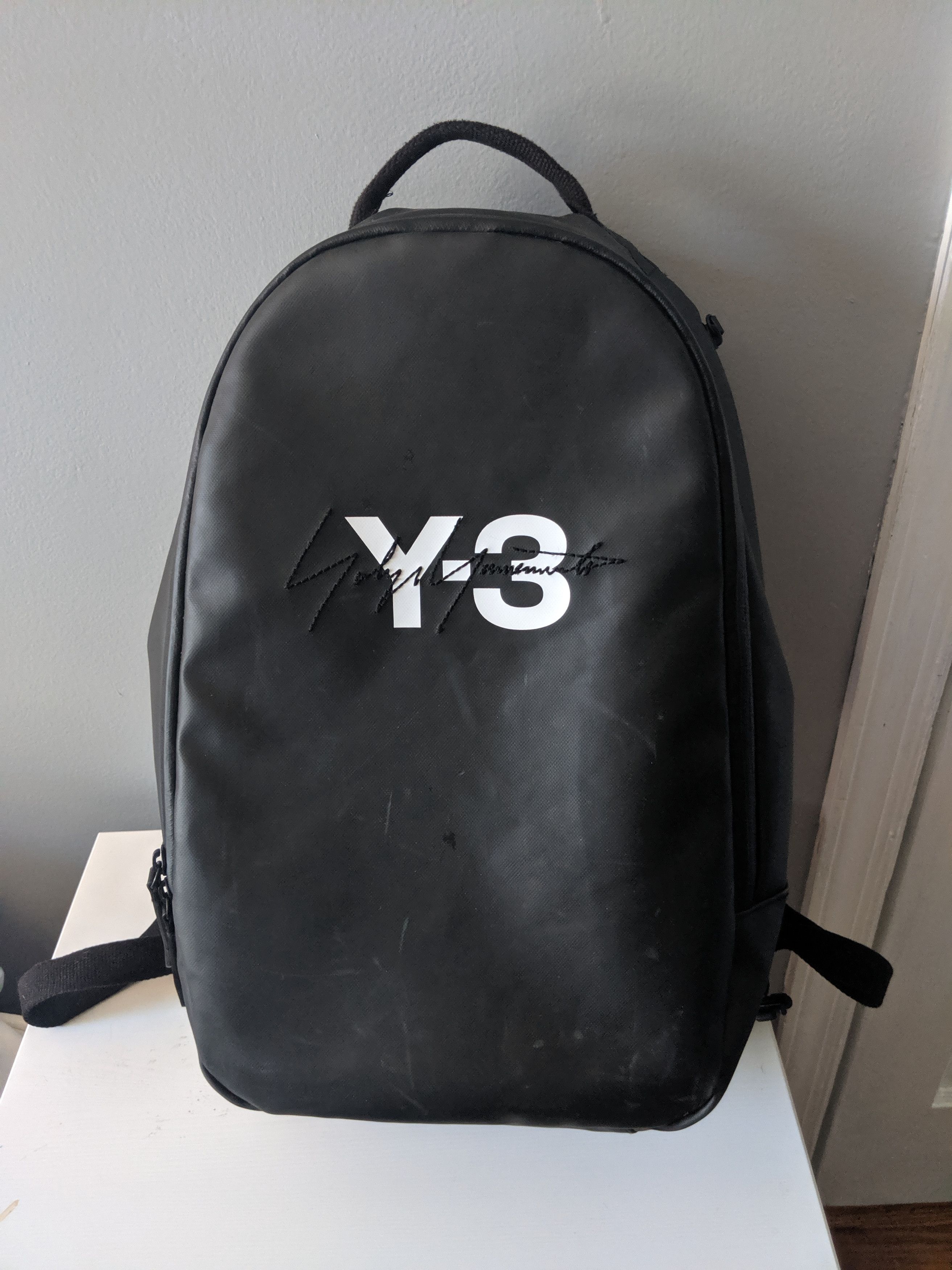 Adidas × Y-3 Y3 Backpack Black Y-3 Bag | Grailed