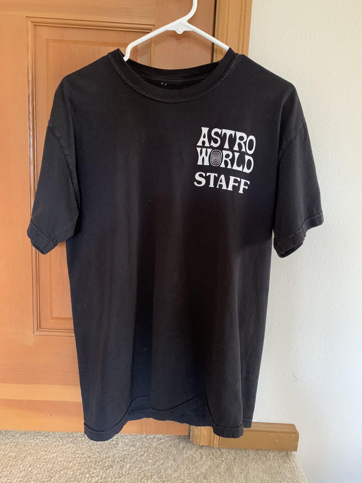 Travis Scott Astroworld Tour Staff Tee | Grailed