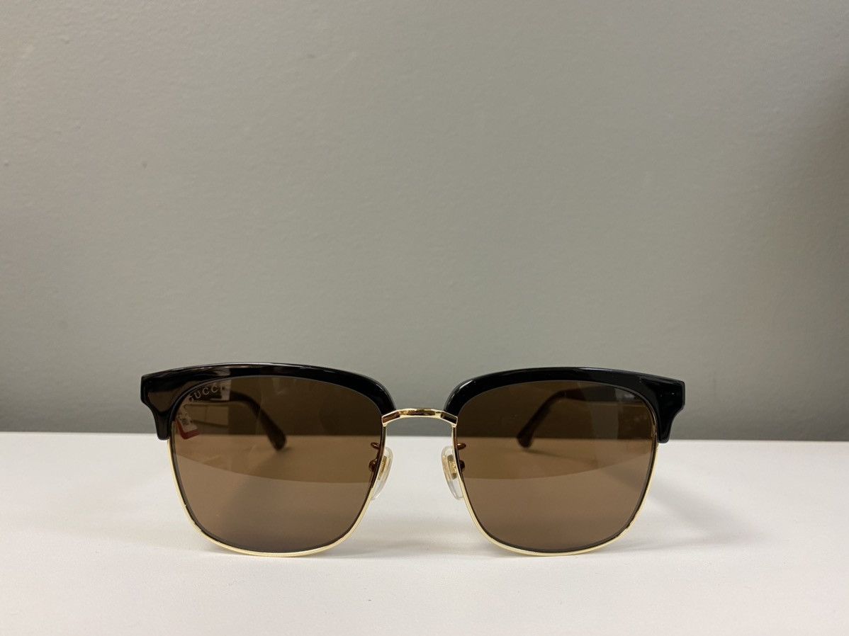 Gucci × Vintage NEW Gucci GG0382S Clubmaster Sunglasses | Grailed