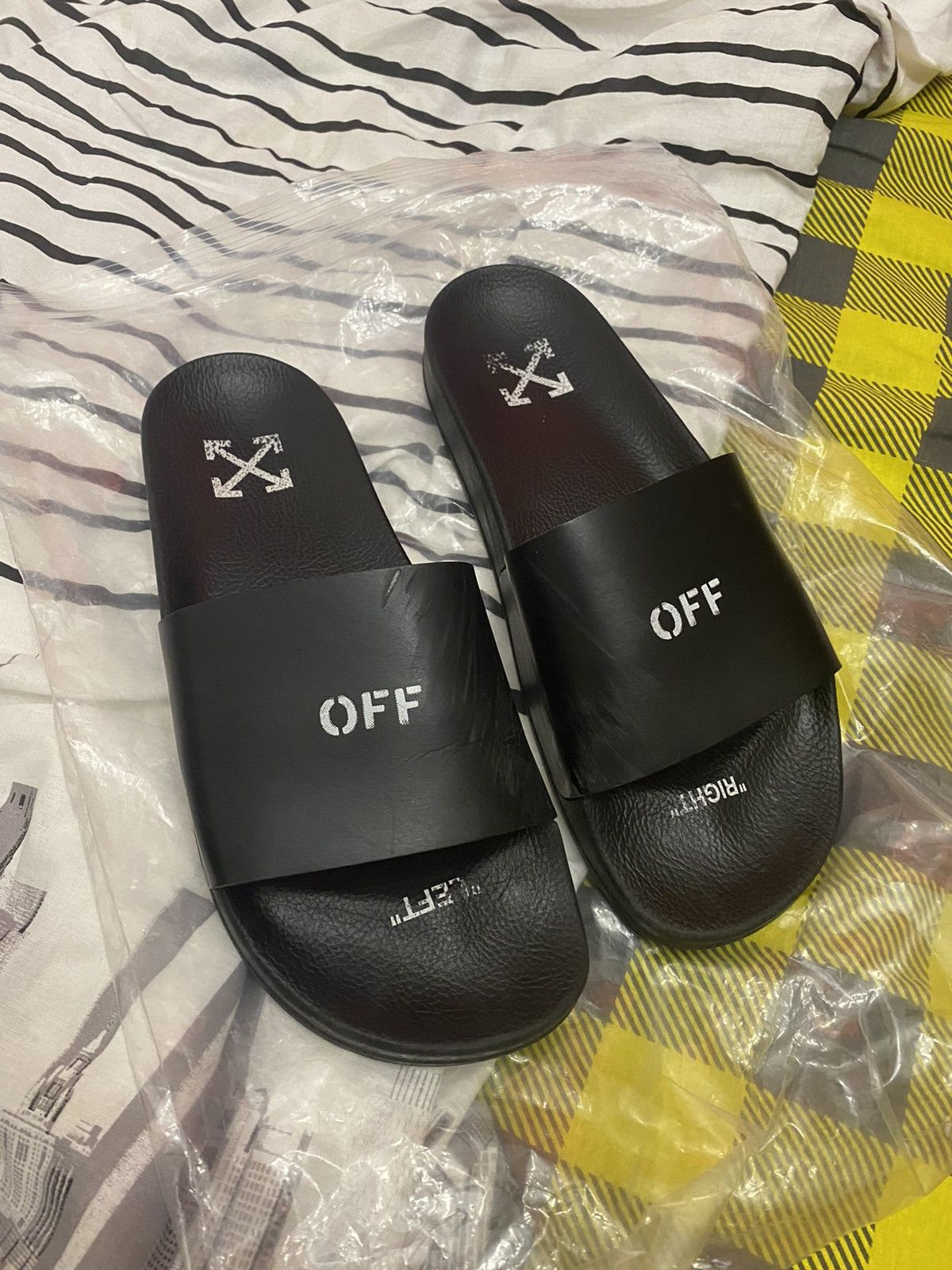 Off-White Off White Slides | Grailed