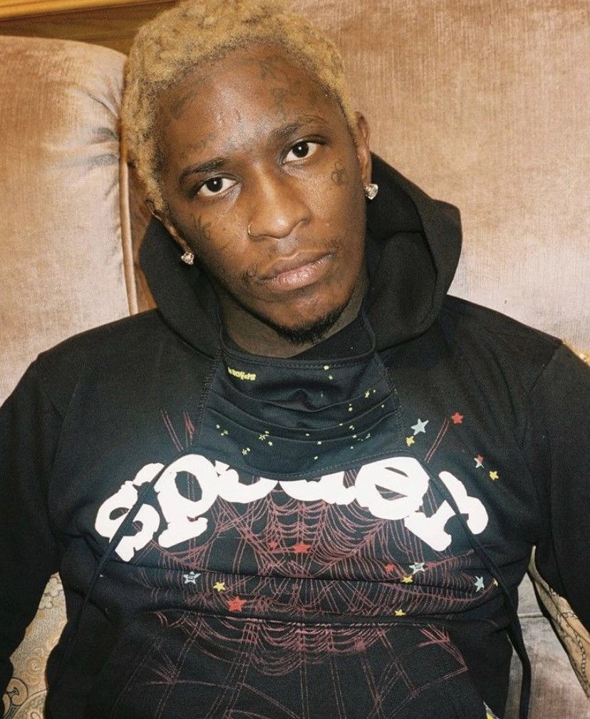 Spider Worldwide × Young Thug Spider Worldwide "Sp5der" Black Hoodie ...