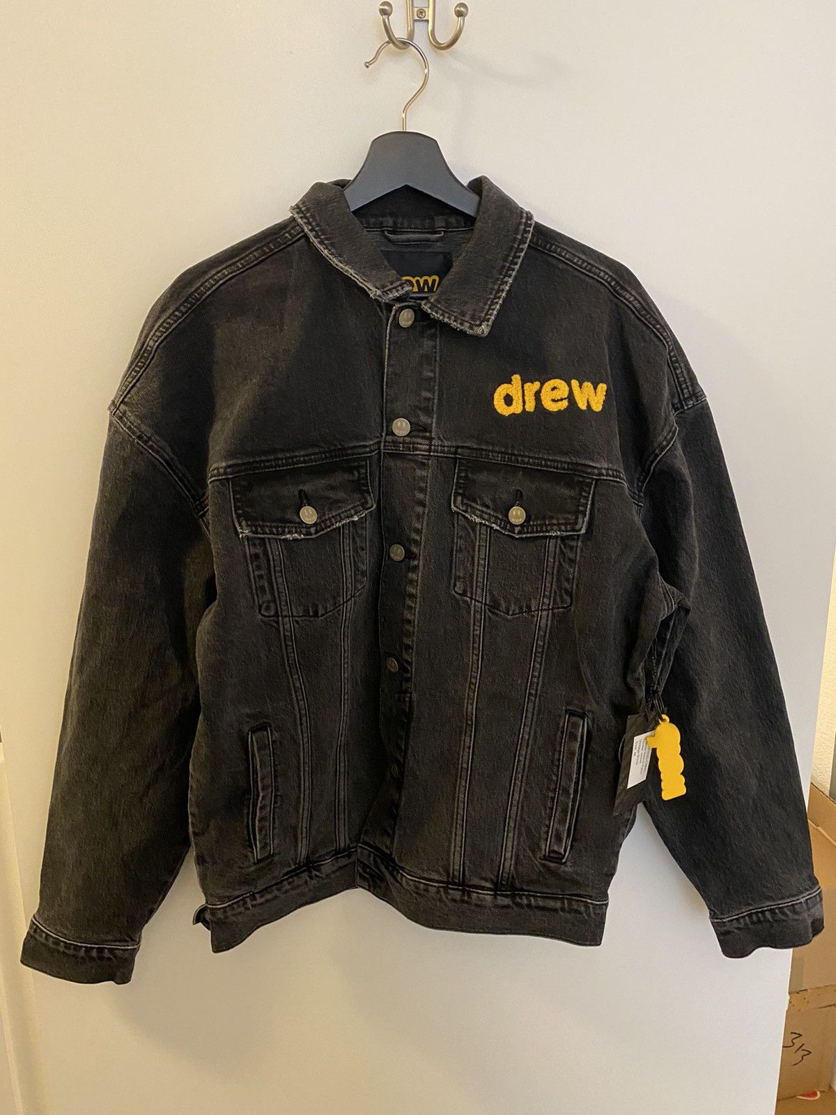 Drew House Drew House chenille mascot patch trucker jacket | Grailed