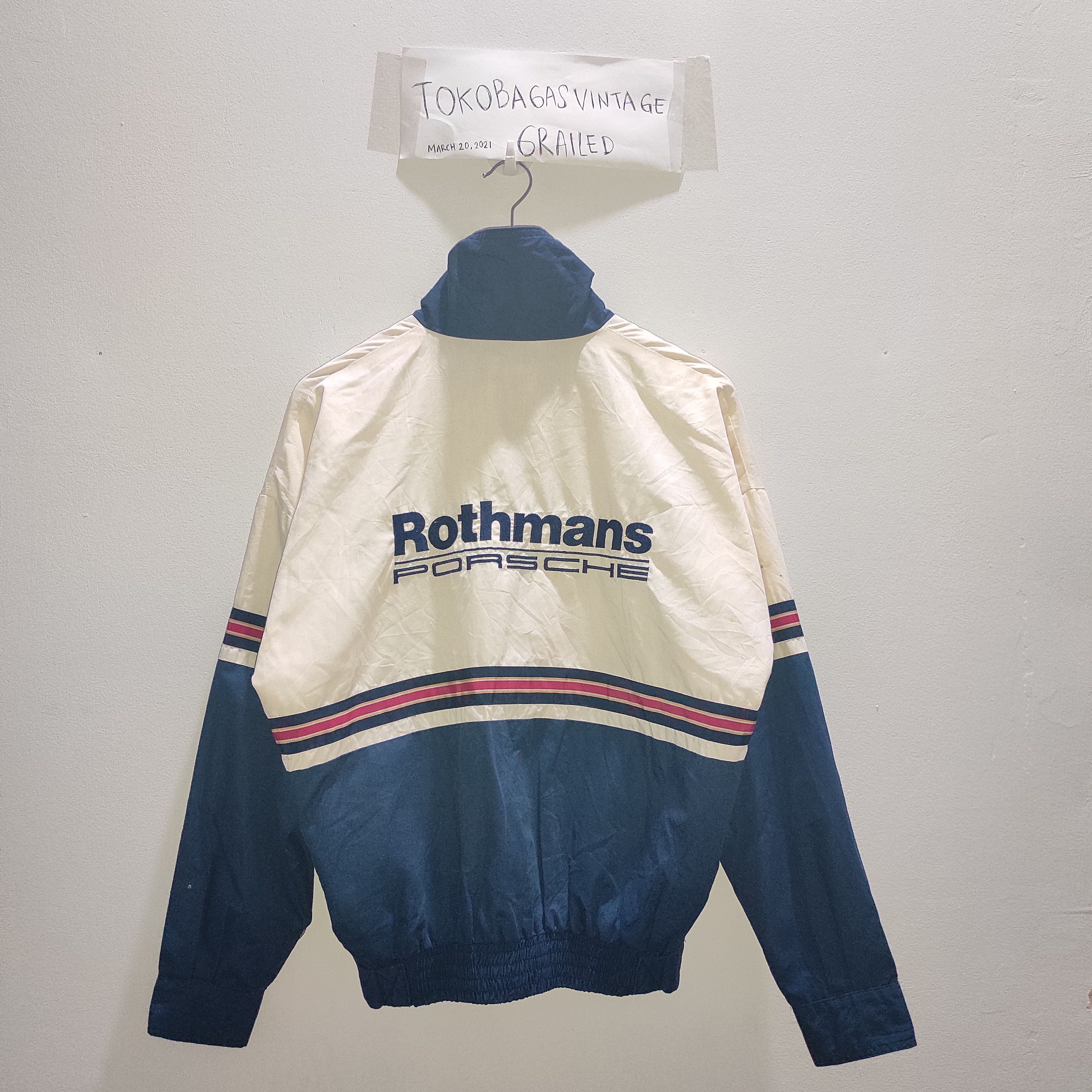 Vintage 💥LAST DROP💥80s Rothmans Porsche Racing Jacket | Grailed