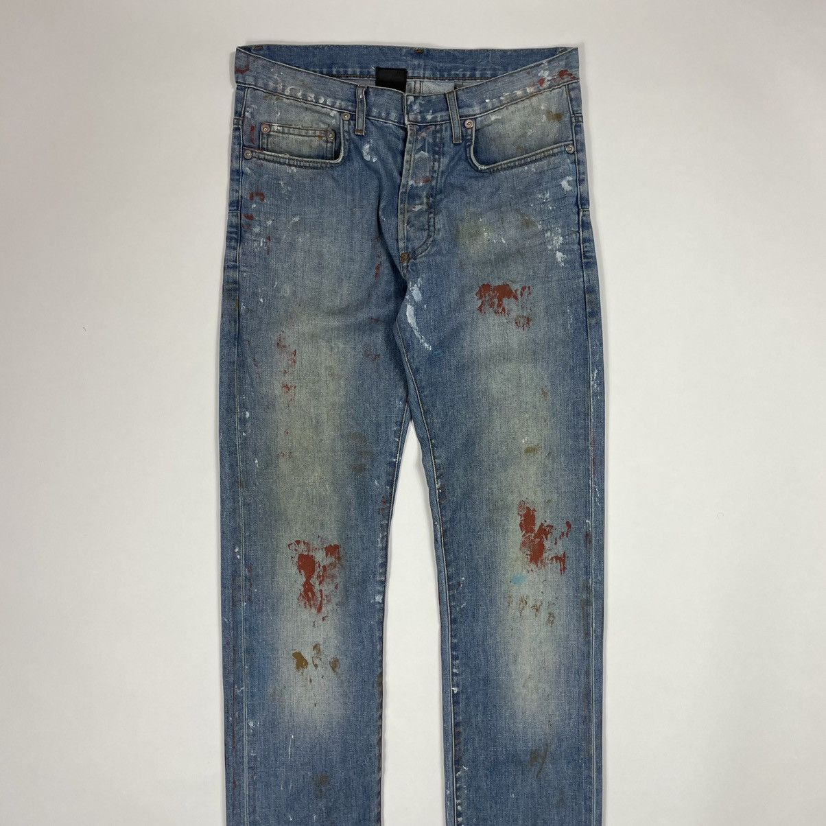Dior SS10 Wildcat Blood Splatter Denim | Grailed