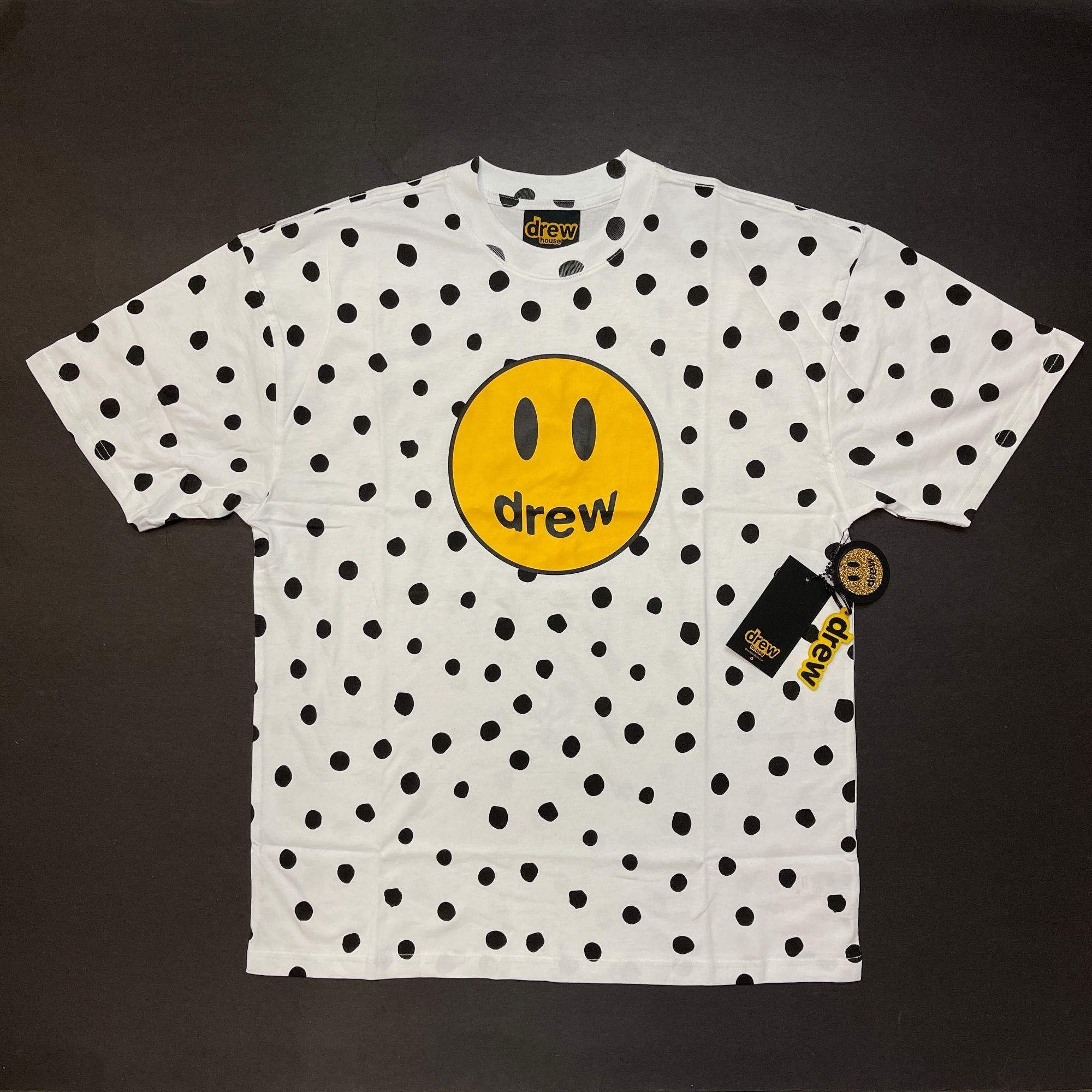 Justin Bieber DS Drew House justin Bieber Mascot polka dot Tee SupreME ...