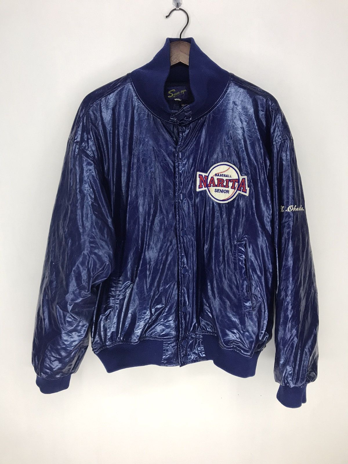 Vintage Vintage Japanese Baseball Team Narita Varsity Jacket | Grailed