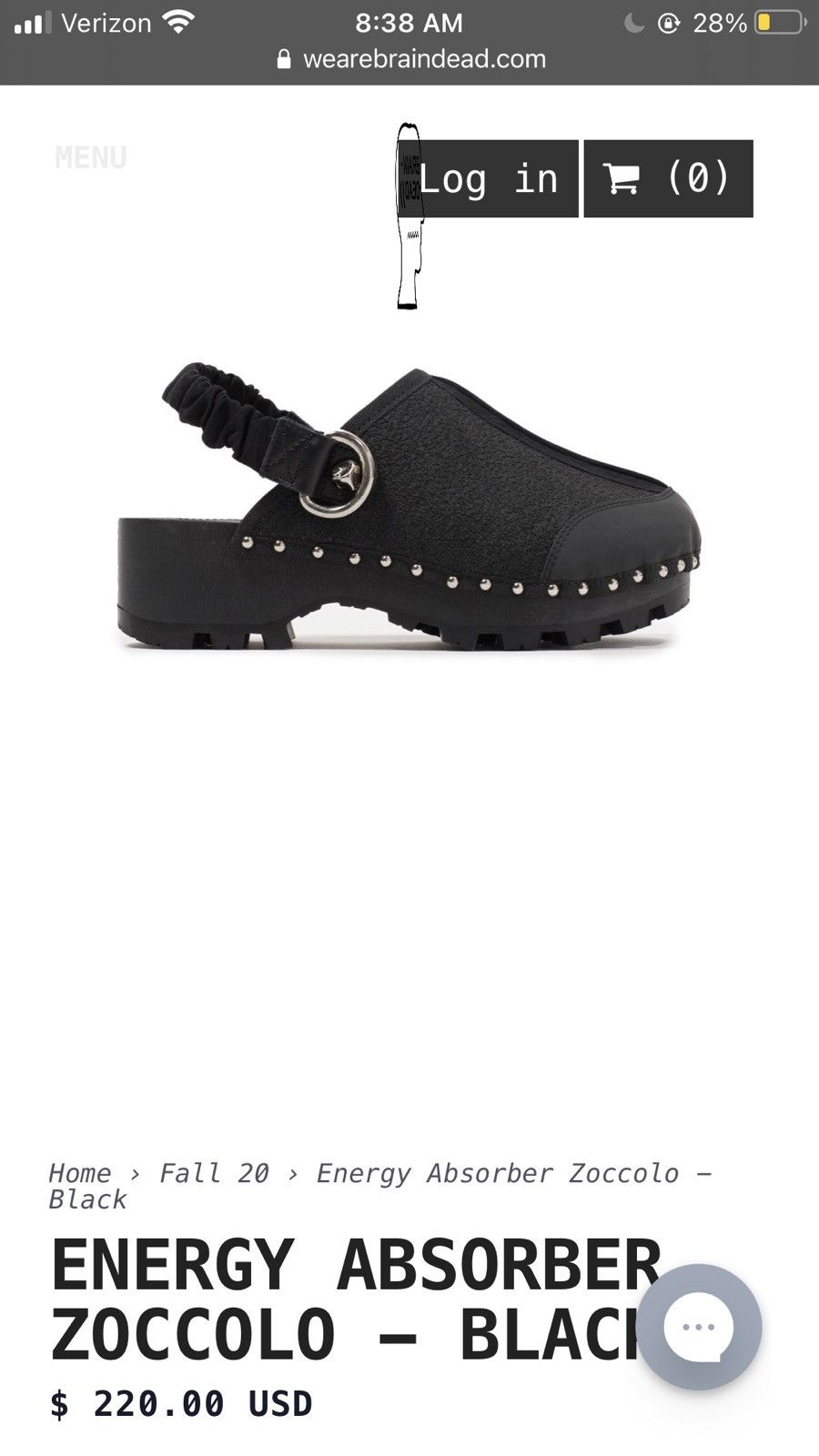 Brain Dead Brain Dead Clogs/ Energy Absorber Zoccolo | Grailed