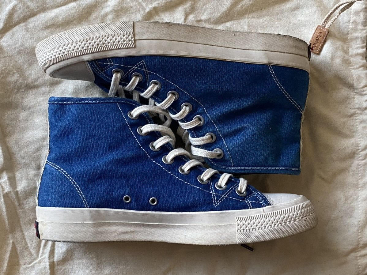 Visvim Visvim Skagway Hi Sneaker Indigo | Grailed