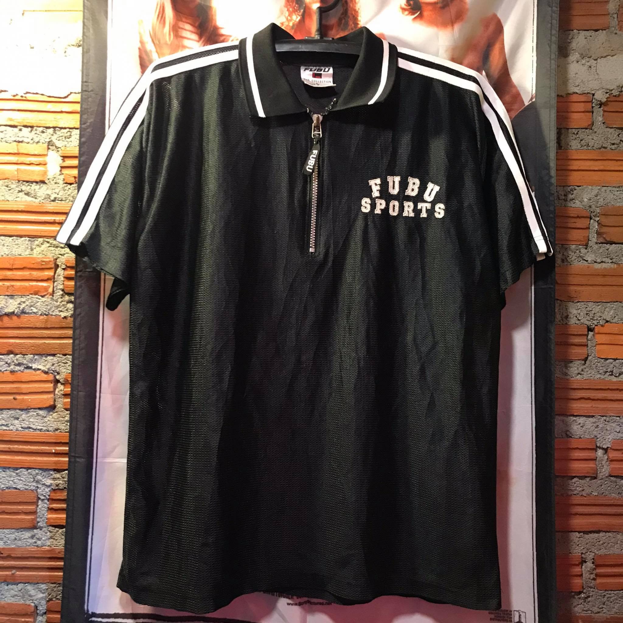 Fubu × Vintage Vintage Fubu Sport Polo Shirt Half-Zip | Grailed