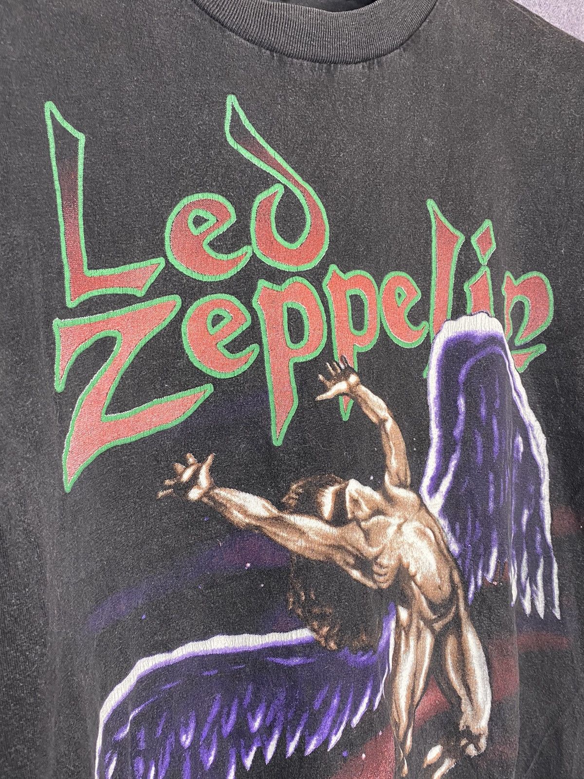 Led Zeppelin × Rare × Vintage Led Zeppelin vintage 1990 single stitch ...