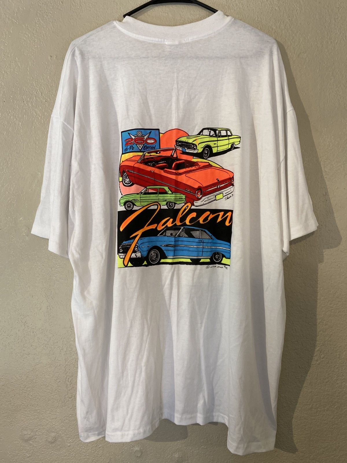 Vintage Vintage 90s Ford Falcon V8 260 car tee | Grailed