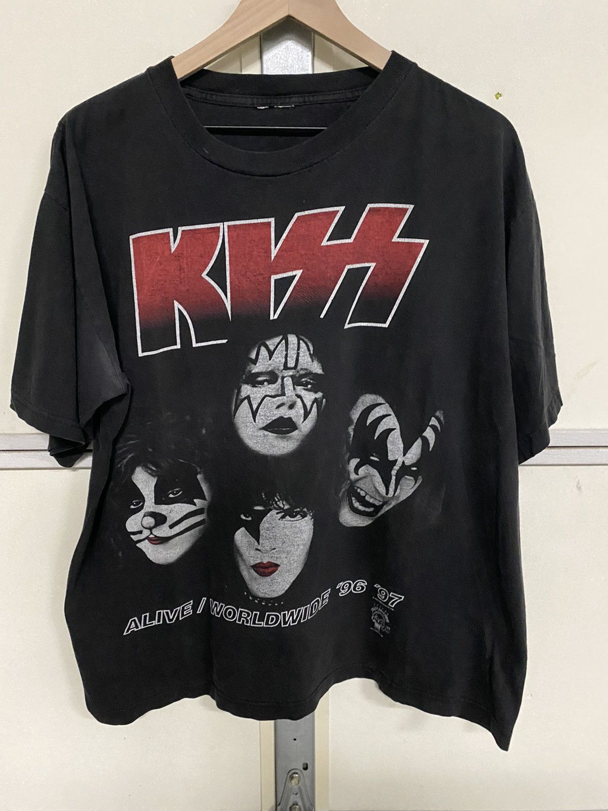 Kiss × Vintage Vintage KISS Band Rock Tee | Grailed