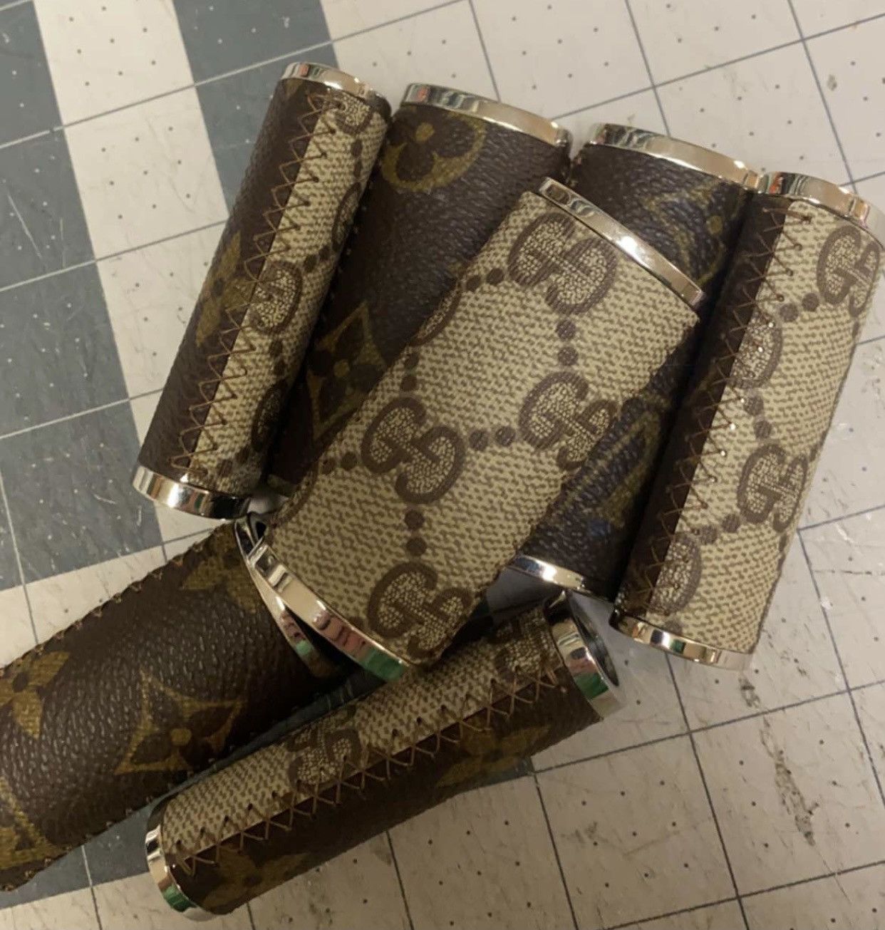 Louis Vuitton Custom Gucci X Louis Vuitton lighter case | Grailed