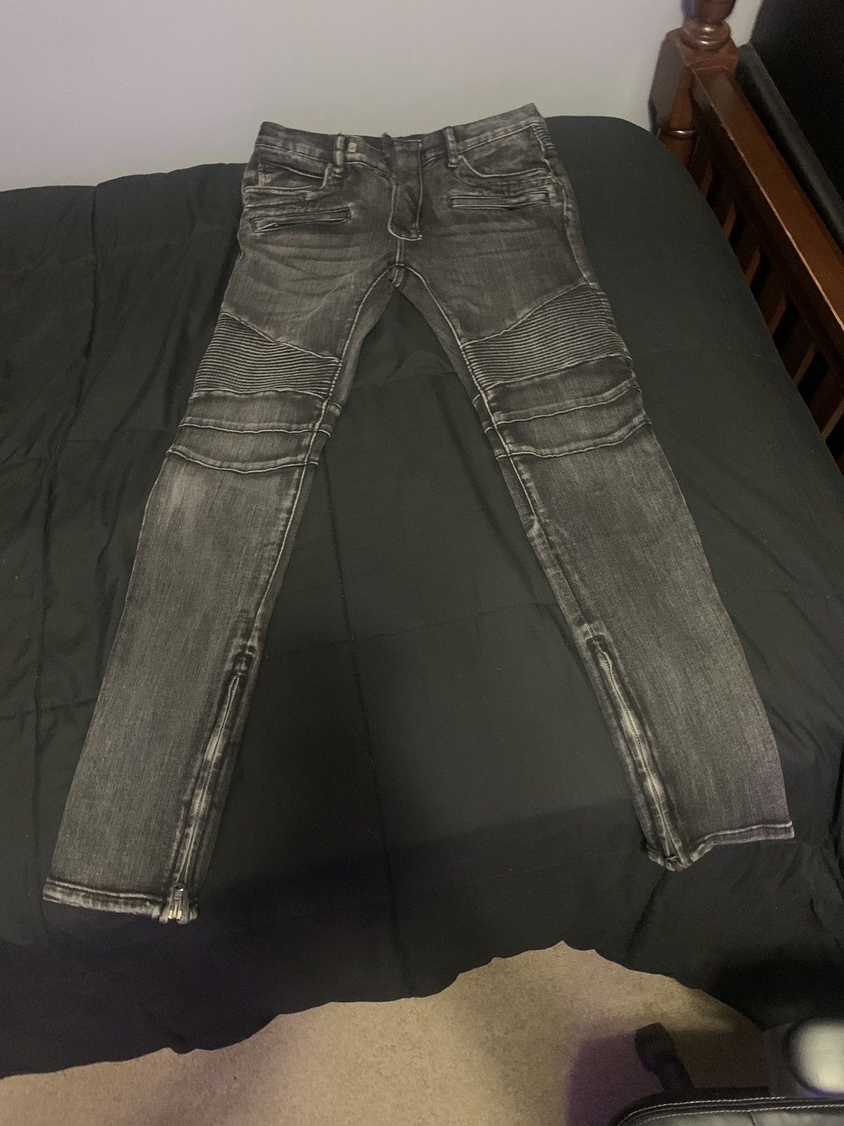 MNML Mnml M14 Stretch Denim Black | Grailed