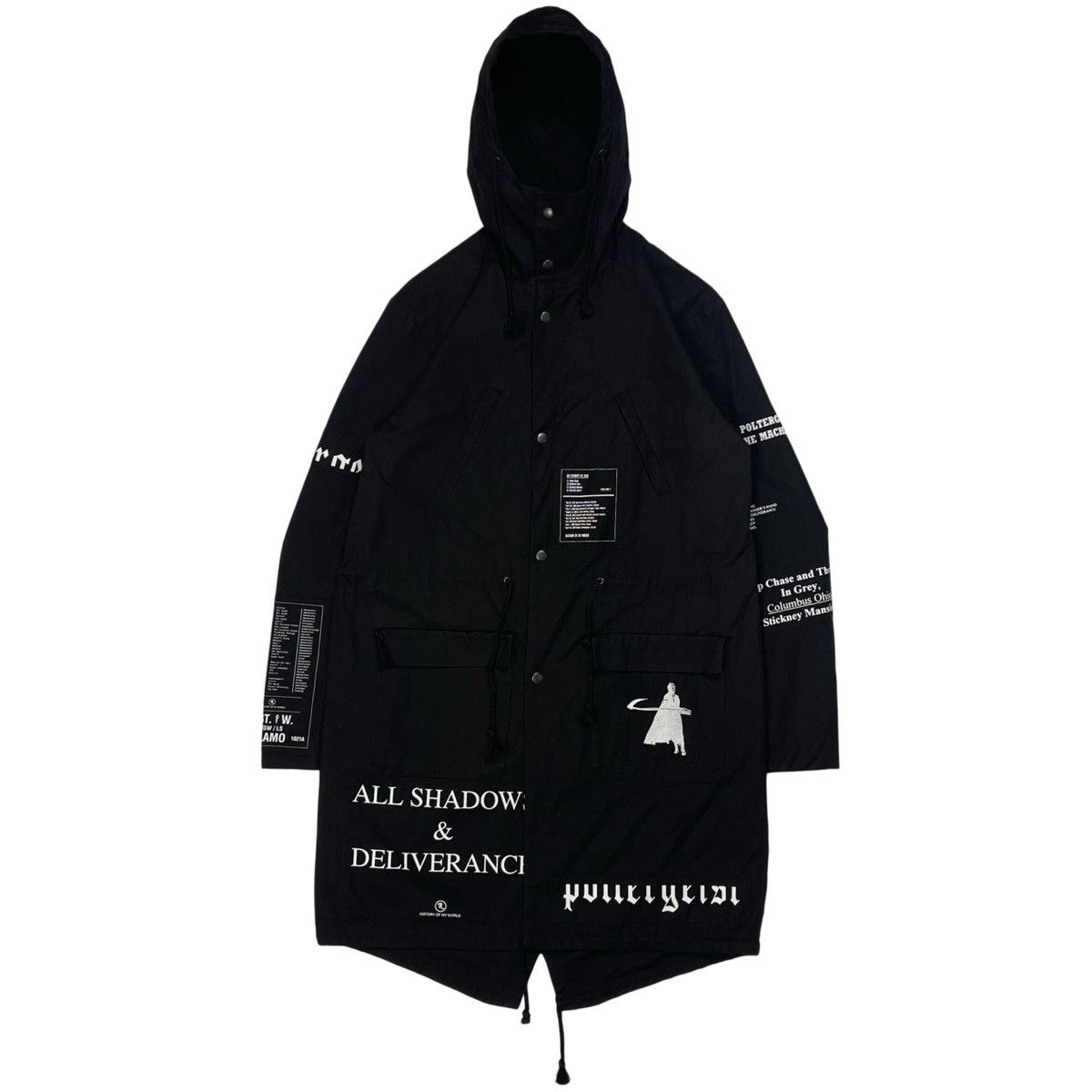 Raf Simons A/W 2005 “History of My World” Poltergeist Parka | Grailed