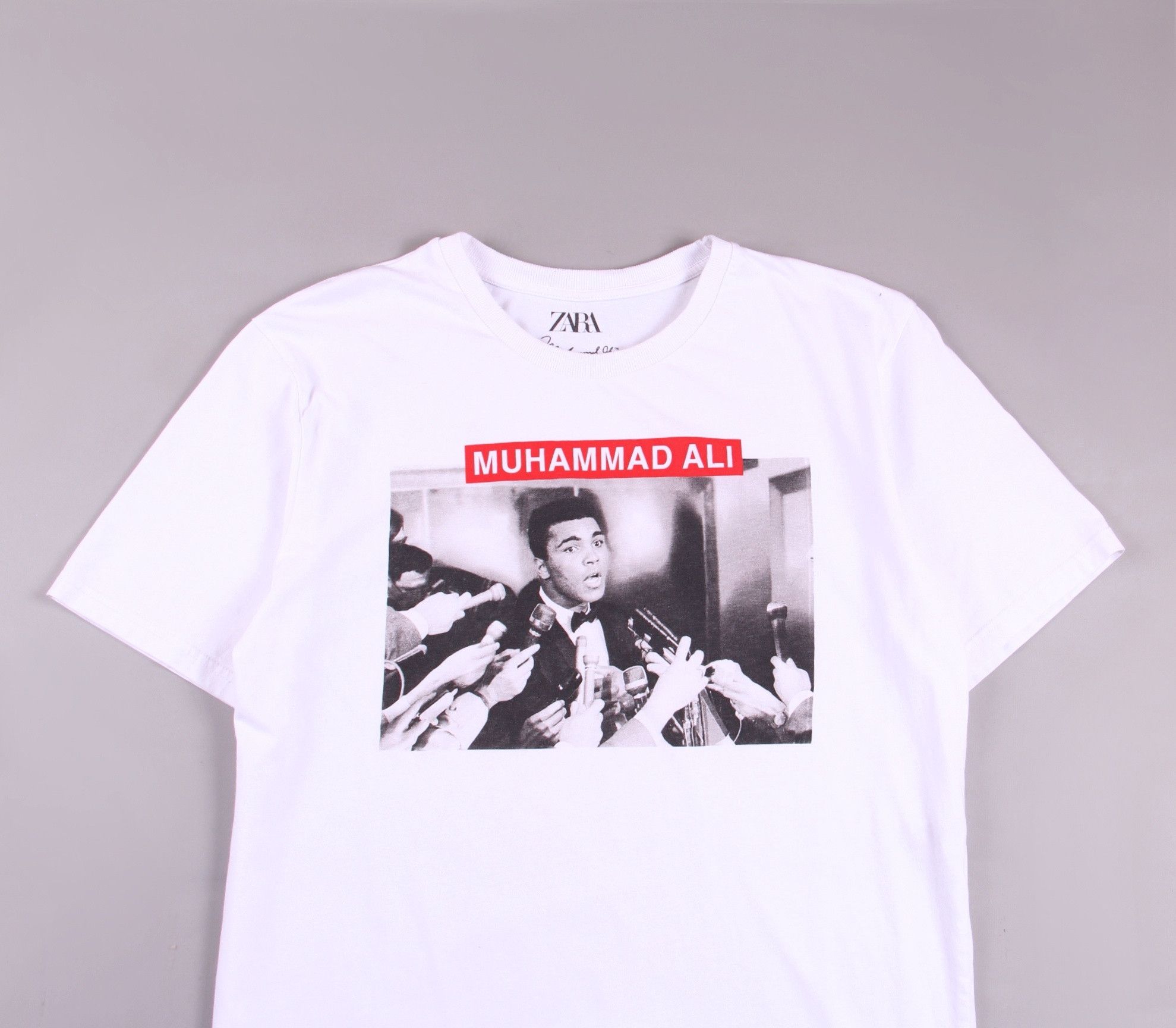 Muhammad Ali × Streetwear × Zara Muhammad Ali by Zara Tee T-Shirt L ...