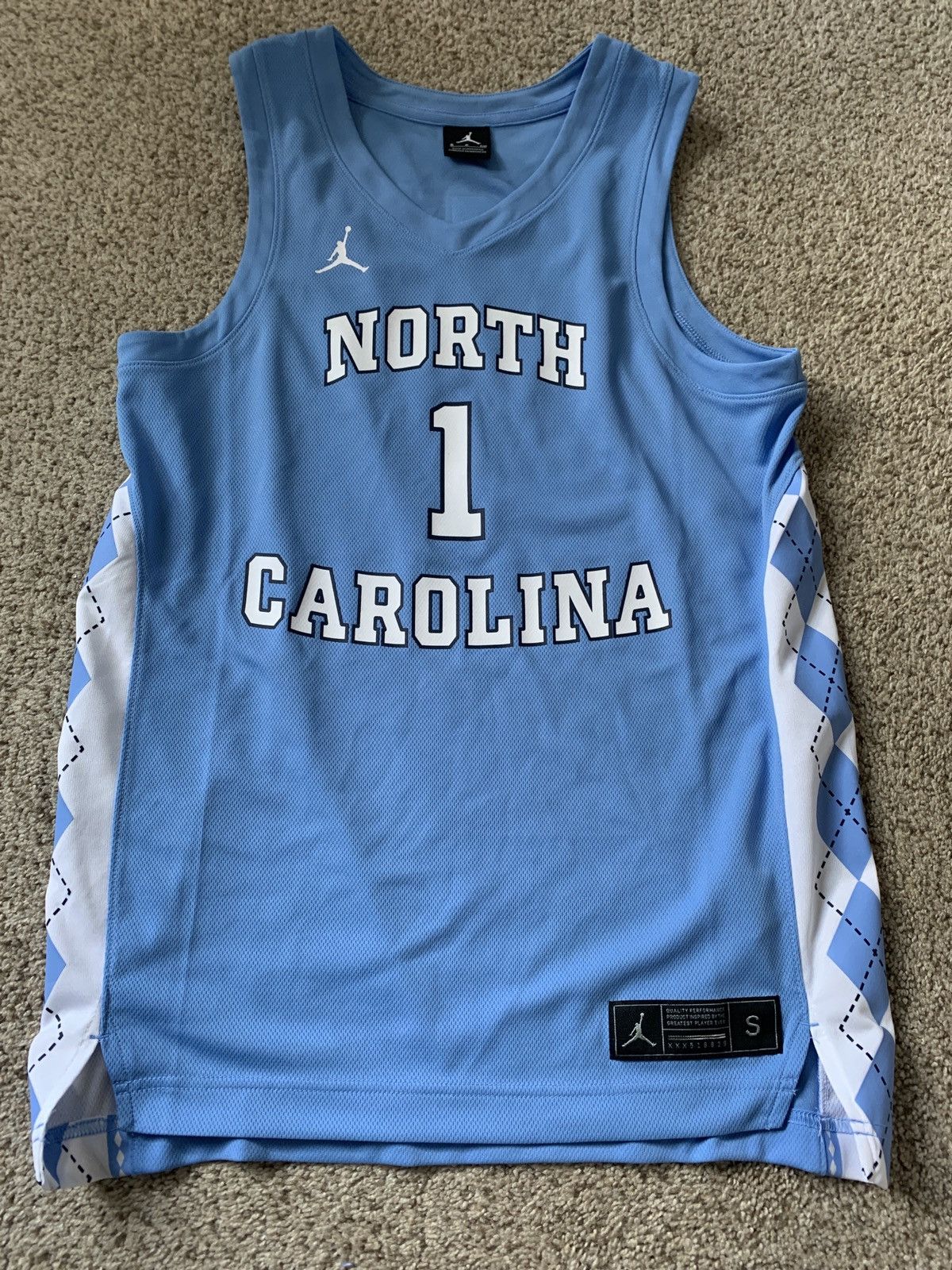 Jordan Brand UNC Basketball Jersey | Grailed