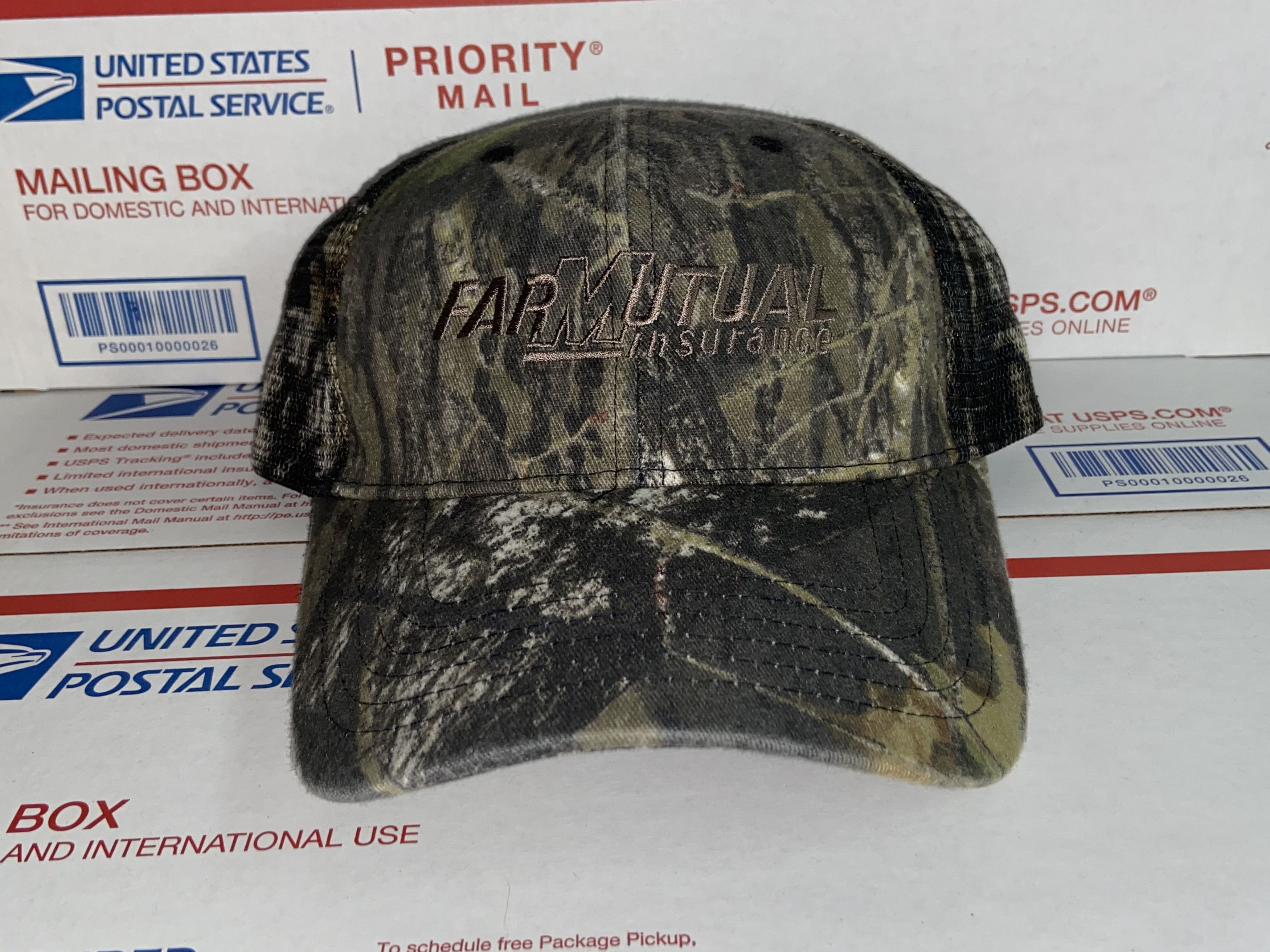 Vintage Farm Mutual Insurance mesh trucker dad hat cap Farming ag | Grailed