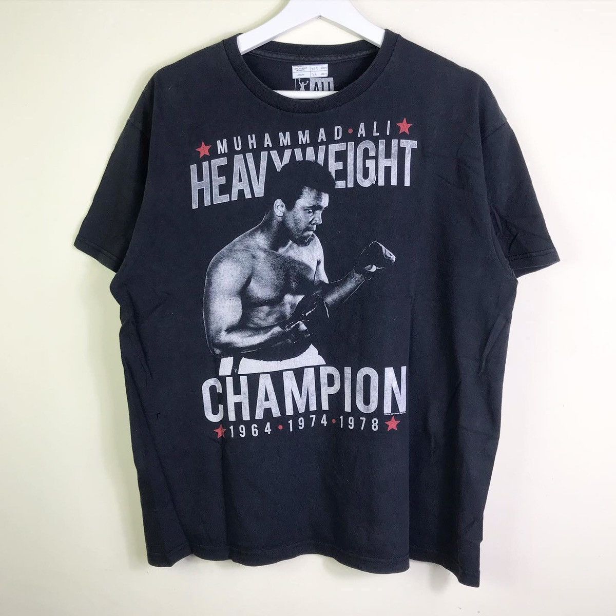 Vintage VINTAGE MUHAMMAD ALI HEAVYWEIGHT SHIRT | Grailed