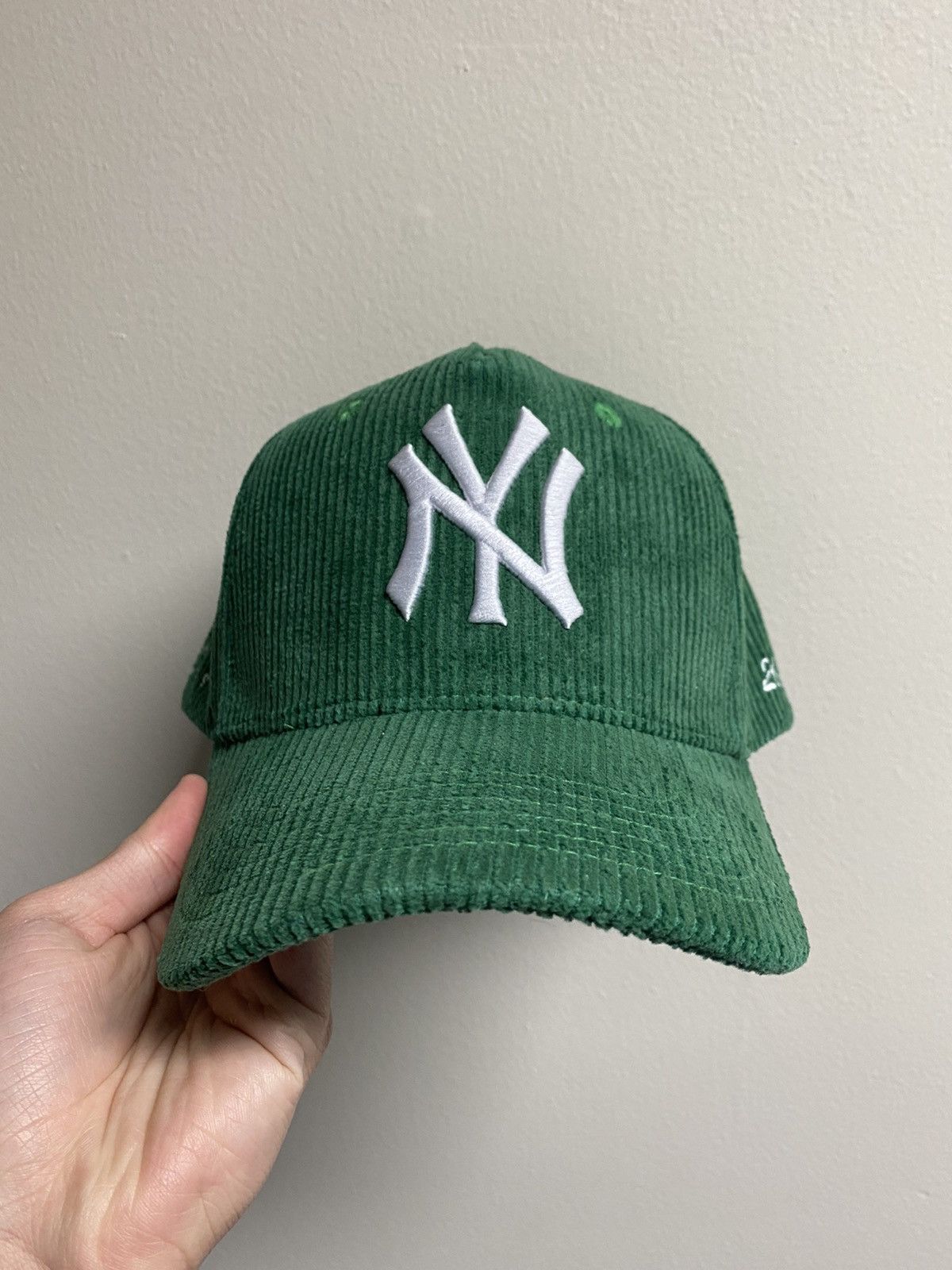 Vintage Shmeel 2021 New York Yankee’s Green Corduroy Hat | Grailed