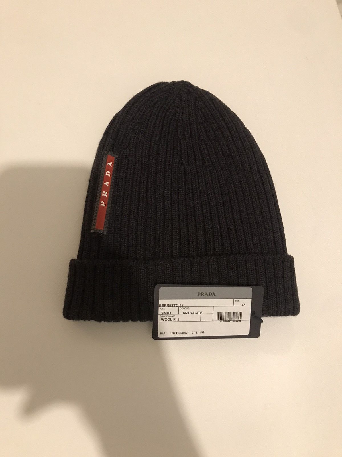 Prada 🔥Prada Linea Rossa Logo Hat🔥 | Grailed