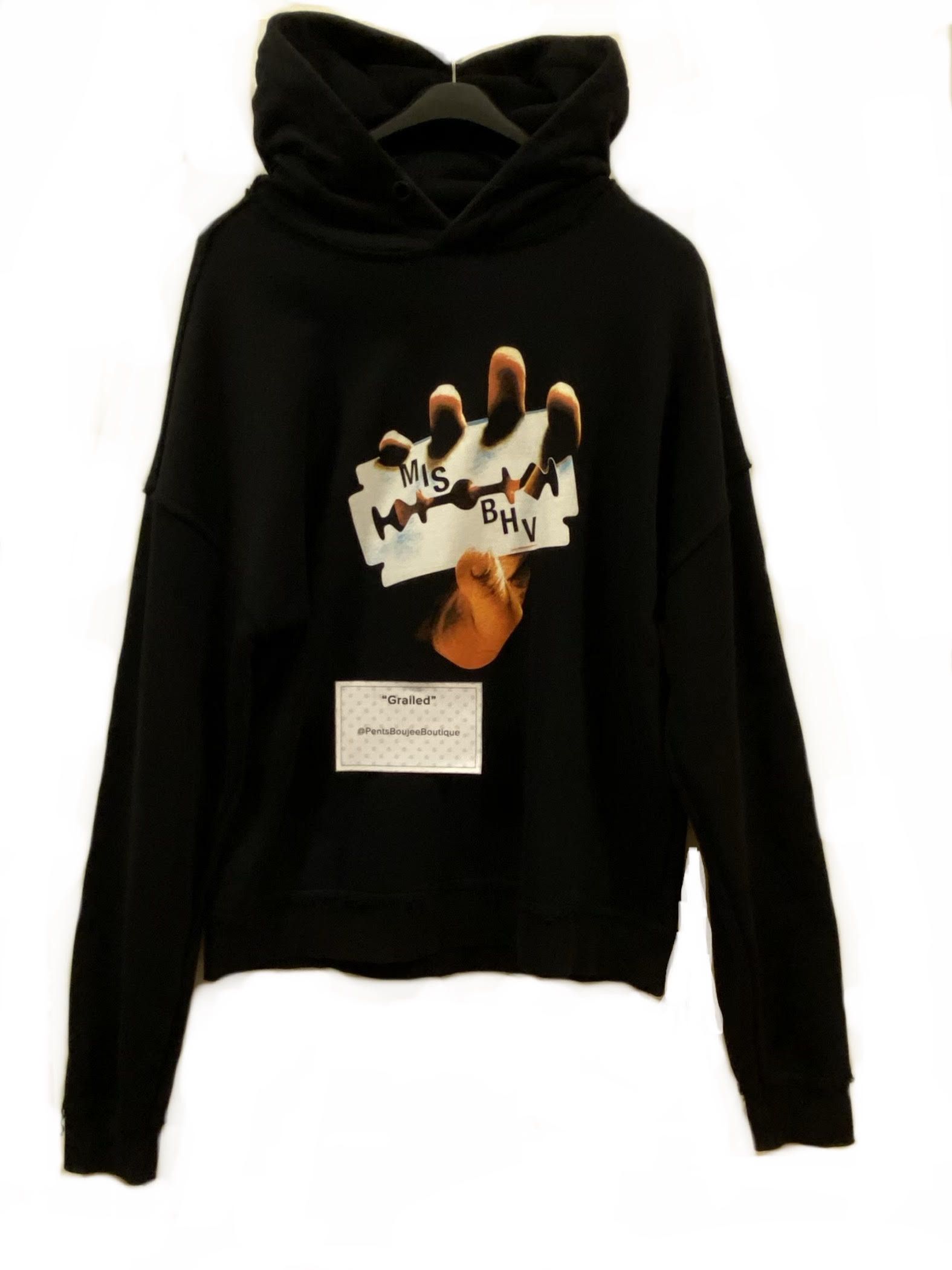 Misbhv Misbhv Razor Hoodie Black | Grailed