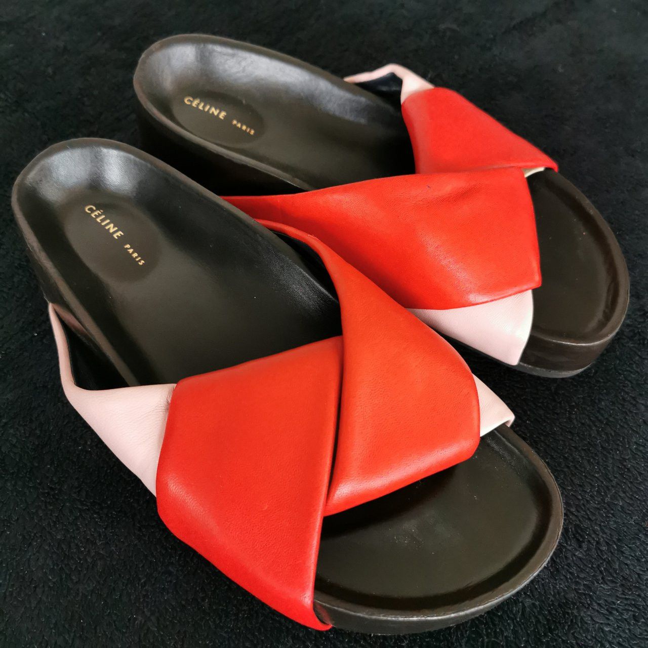Celine Celine Boxy Twist Sandals | Grailed
