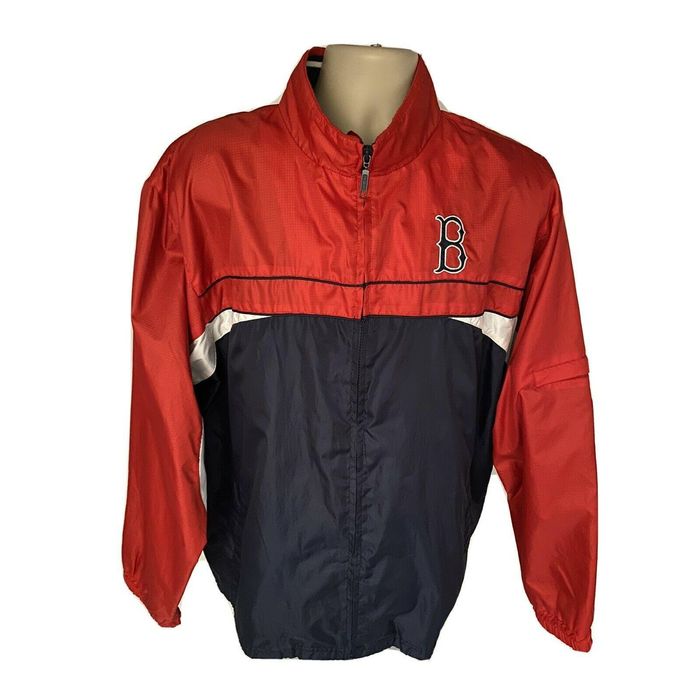 Majestic Boston Red Sox MLB WarmUp Starter Jacket Large | Grailed