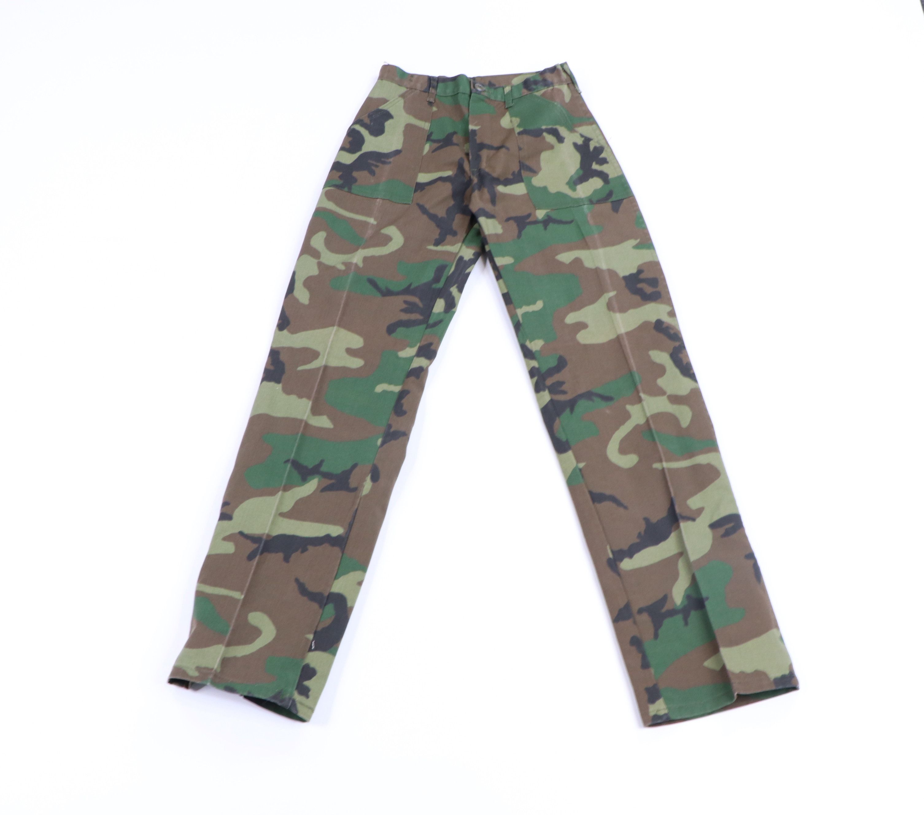 Vintage Vintage 70s US Military Camouflage Trousers Pants Talon | Grailed