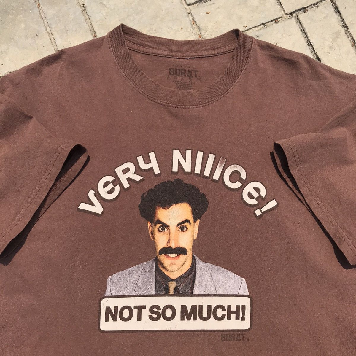 Vintage Borat Very Niiice! Not so Much 00s Tee | Grailed