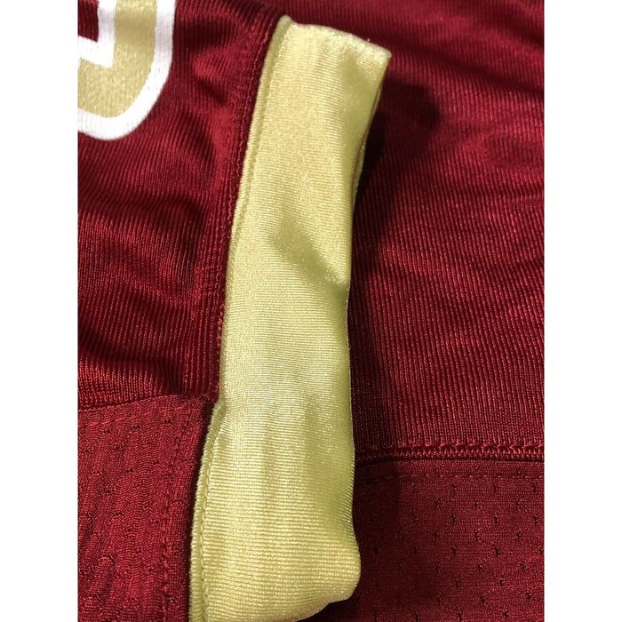Vintage Russell Athletic Football Jersey Red Gold #54 | Grailed