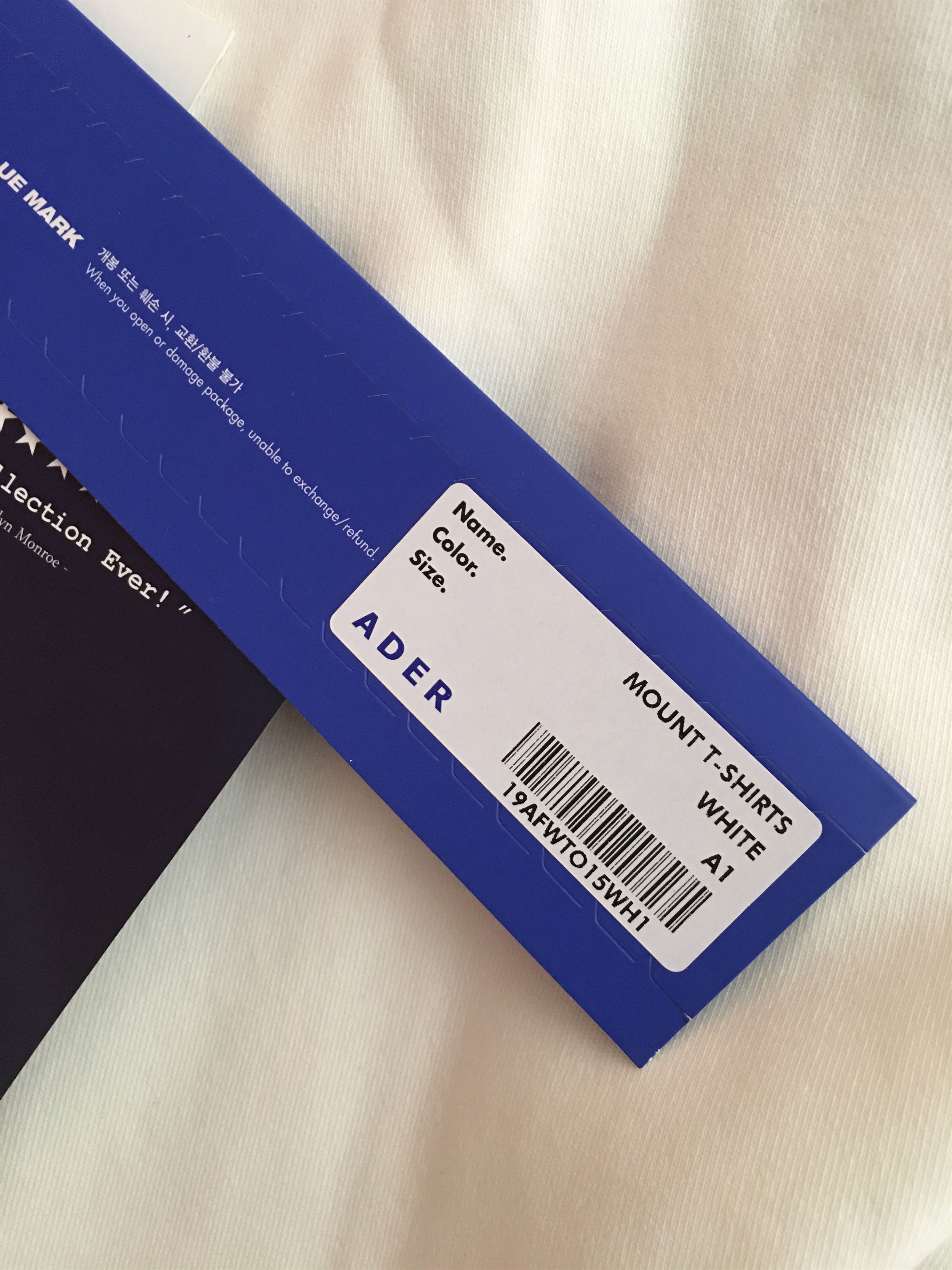 Ader Error Ader Error Paramount AW19 Motion Picture T Shirt | Grailed