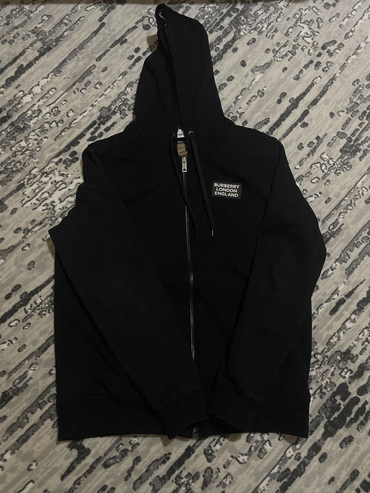 Burberry Burberry Zip Up Hoodie | Grailed
