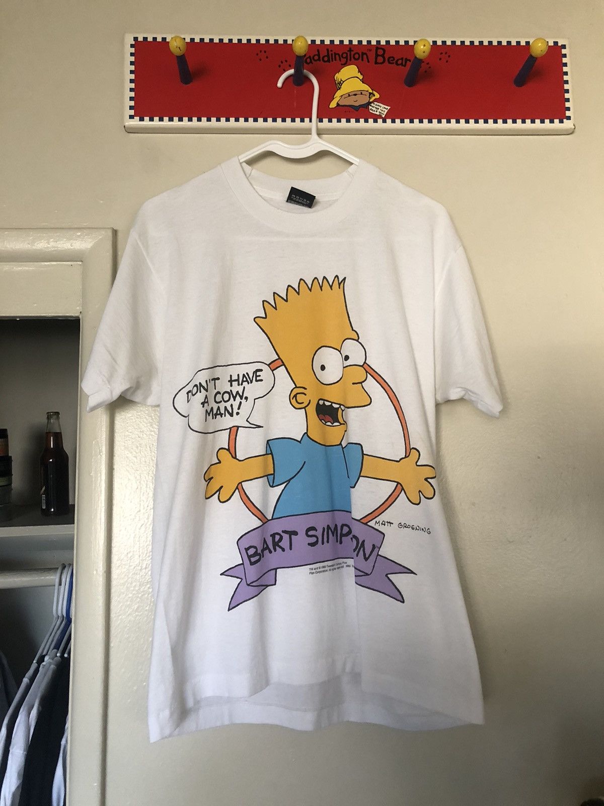 Vintage 80s Bart Simpson “Don’t Have a Cow Man” Shirt | Grailed