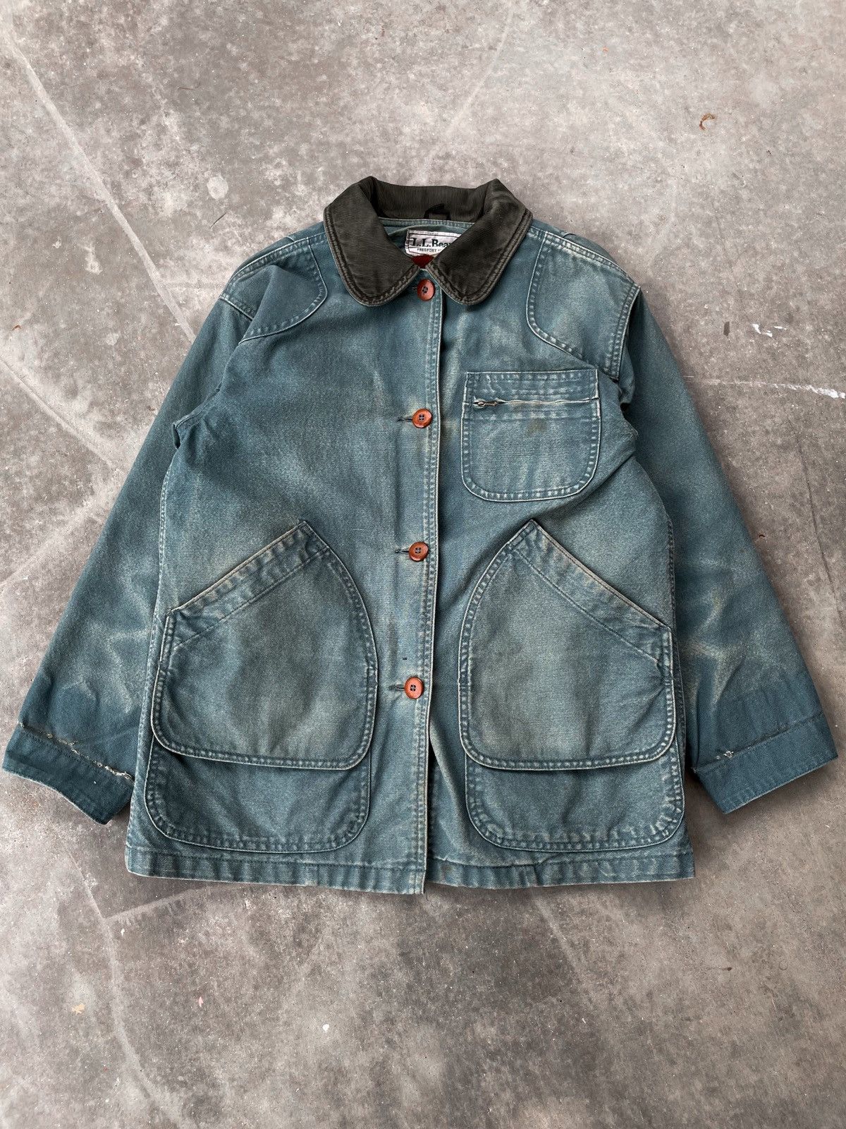 Vintage Vintage 1970’s L.L Bean Sun Faded Canvas Hunting Jacket | Grailed