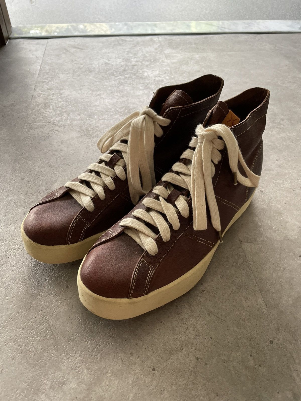 Visvim Visvim Foley Folk Hi (KNGR) Dk. Brown | Grailed