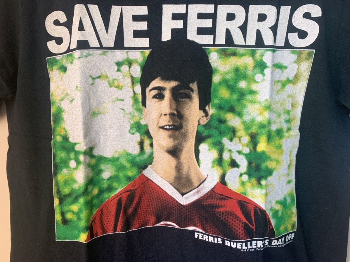 Vintage Tshirt band/movie SAVE FERRIS | Grailed