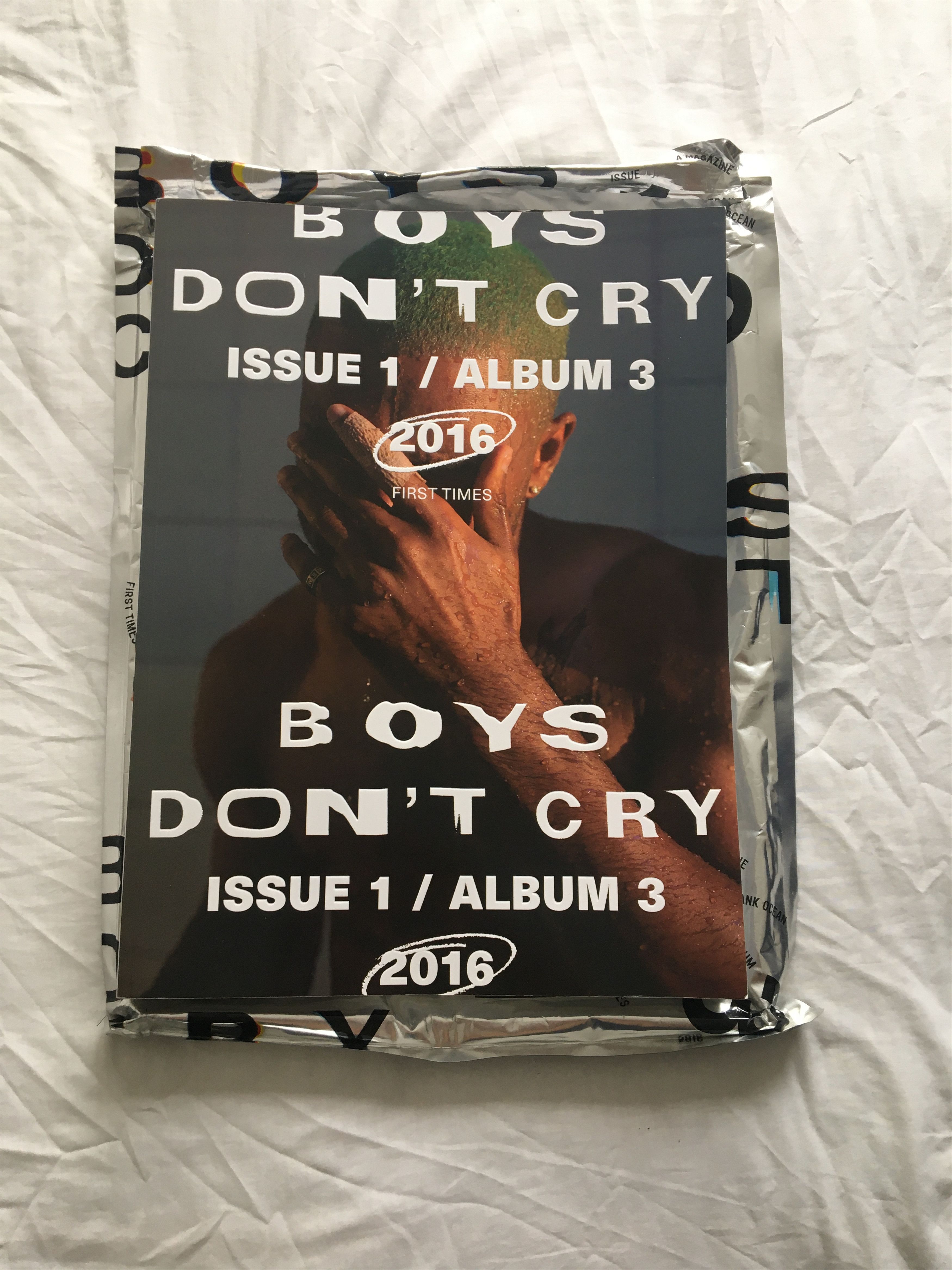 Frank Ocean Boys Don't Cry, Frank Ocean Magazine | Grailed