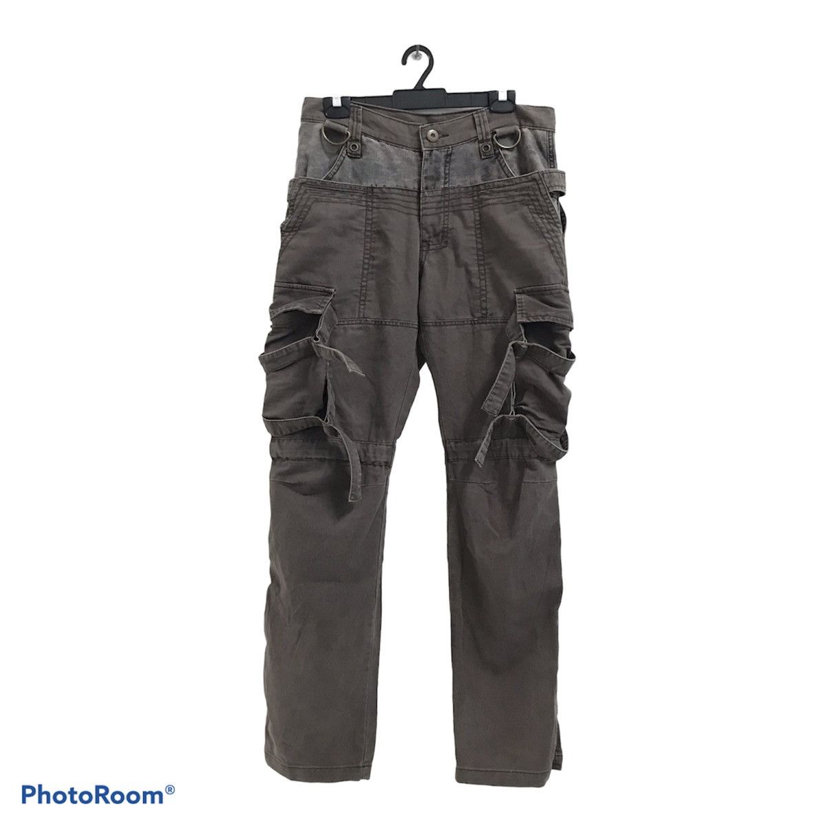 Japanese Brand Authentic Vintage Distressed Khakis Bondage Cargo Pants ...