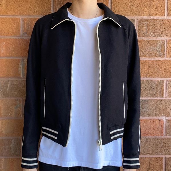 Dior AW05 Wool Baseball Varsity Jacket | Grailed