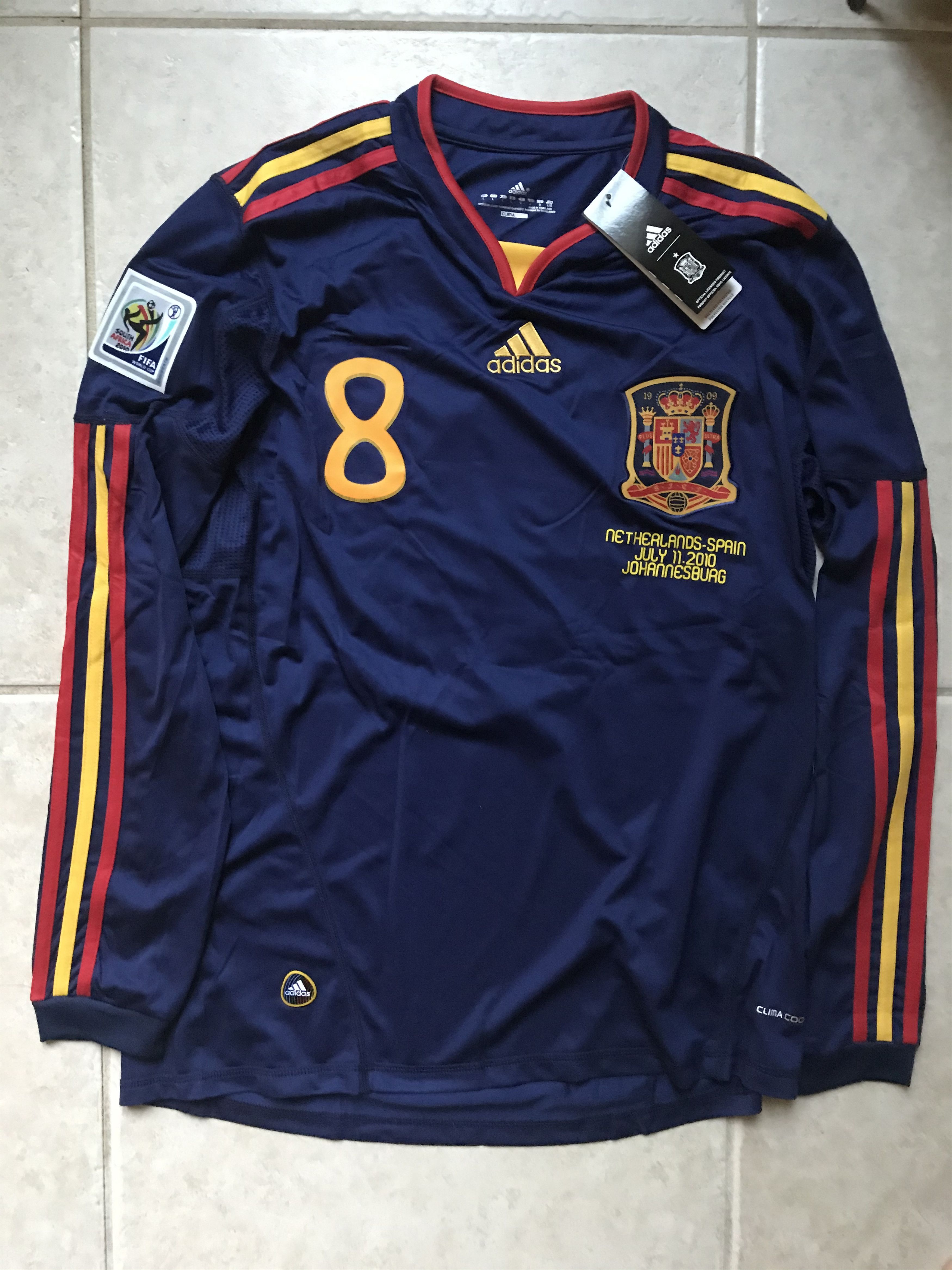 Vintage Xavi 2010 Spain World Cup final jersey | Grailed