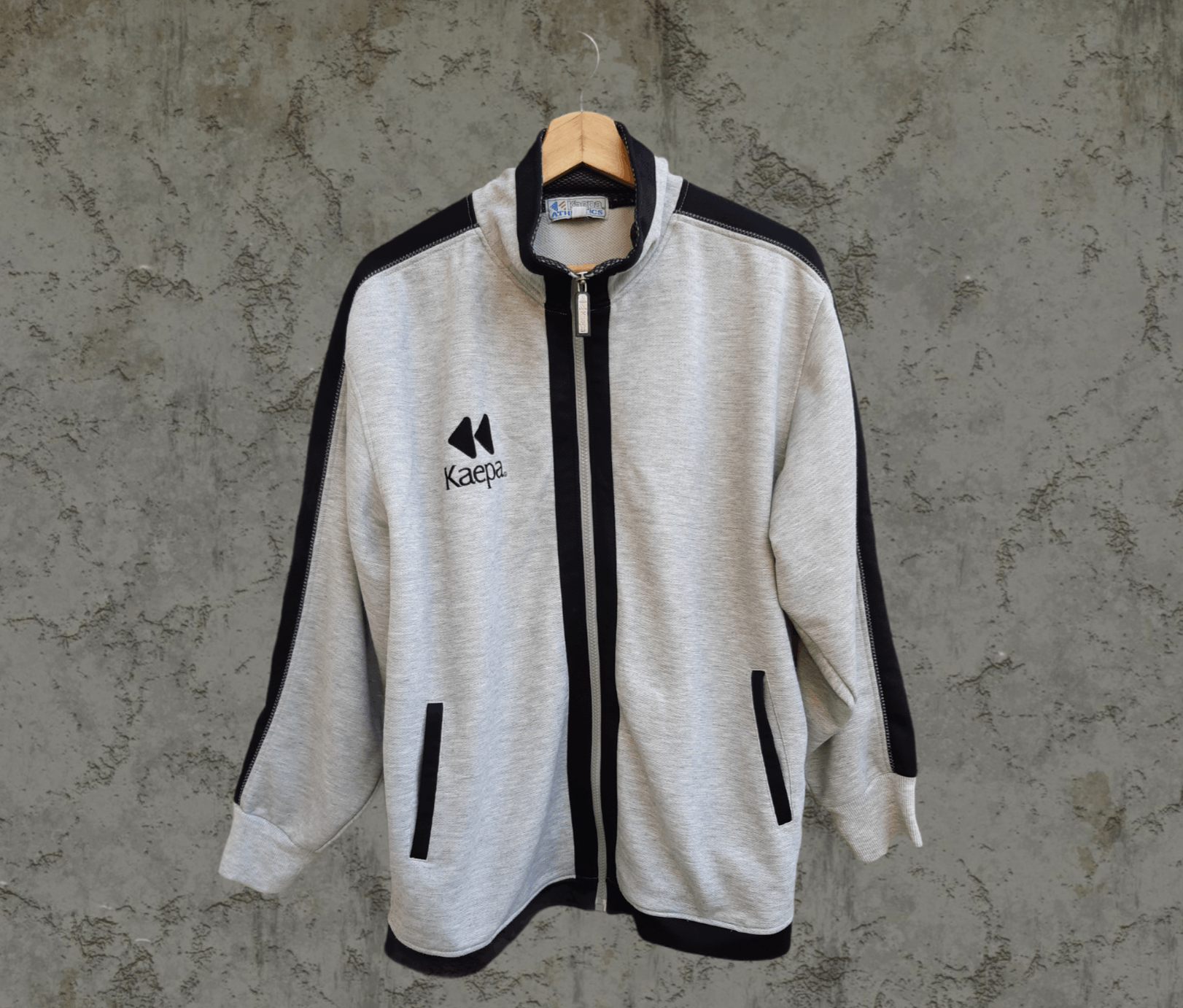 Japanese Brand × Streetwear × Vintage Vintage sweater kaepa zipper up ...