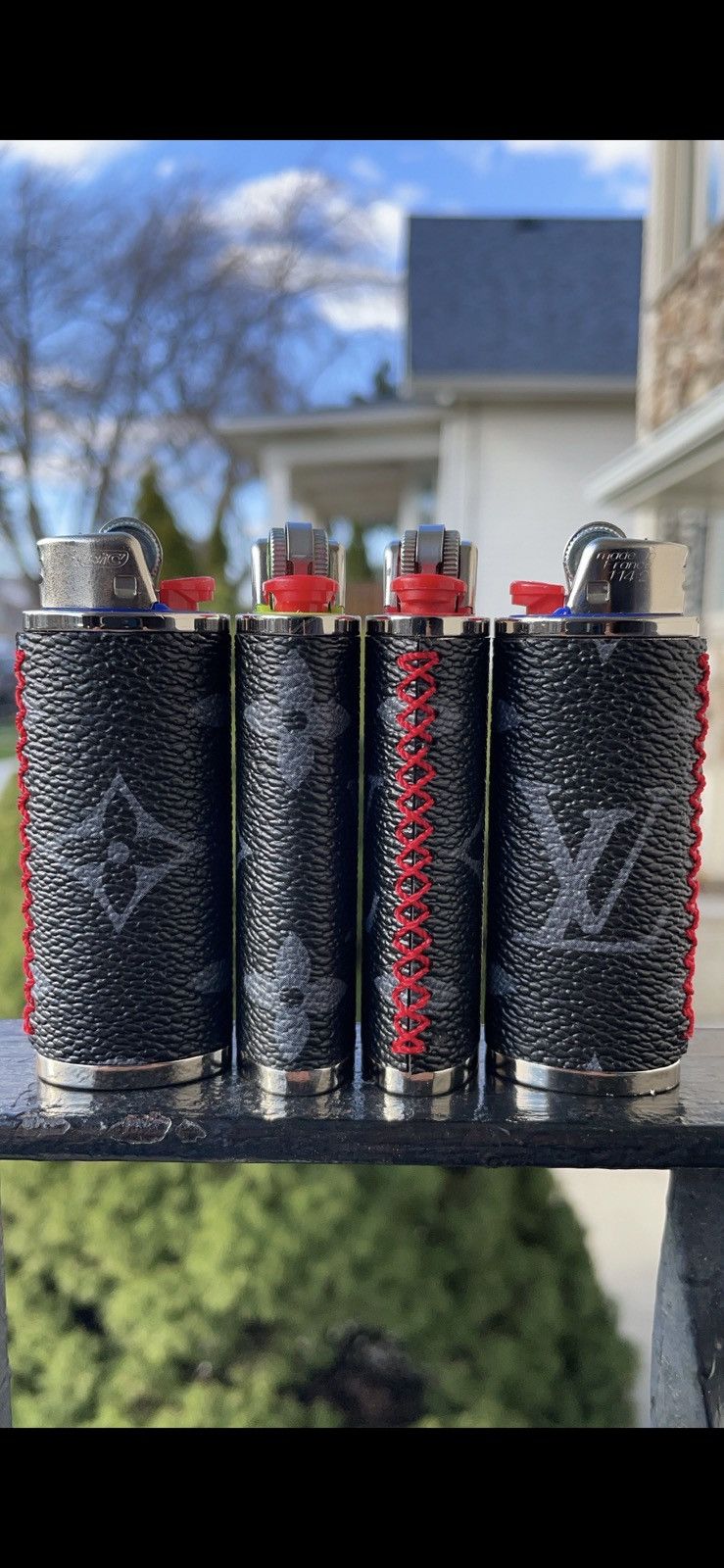 Louis Vuitton Custom Louis Vuitton lighter case | Grailed