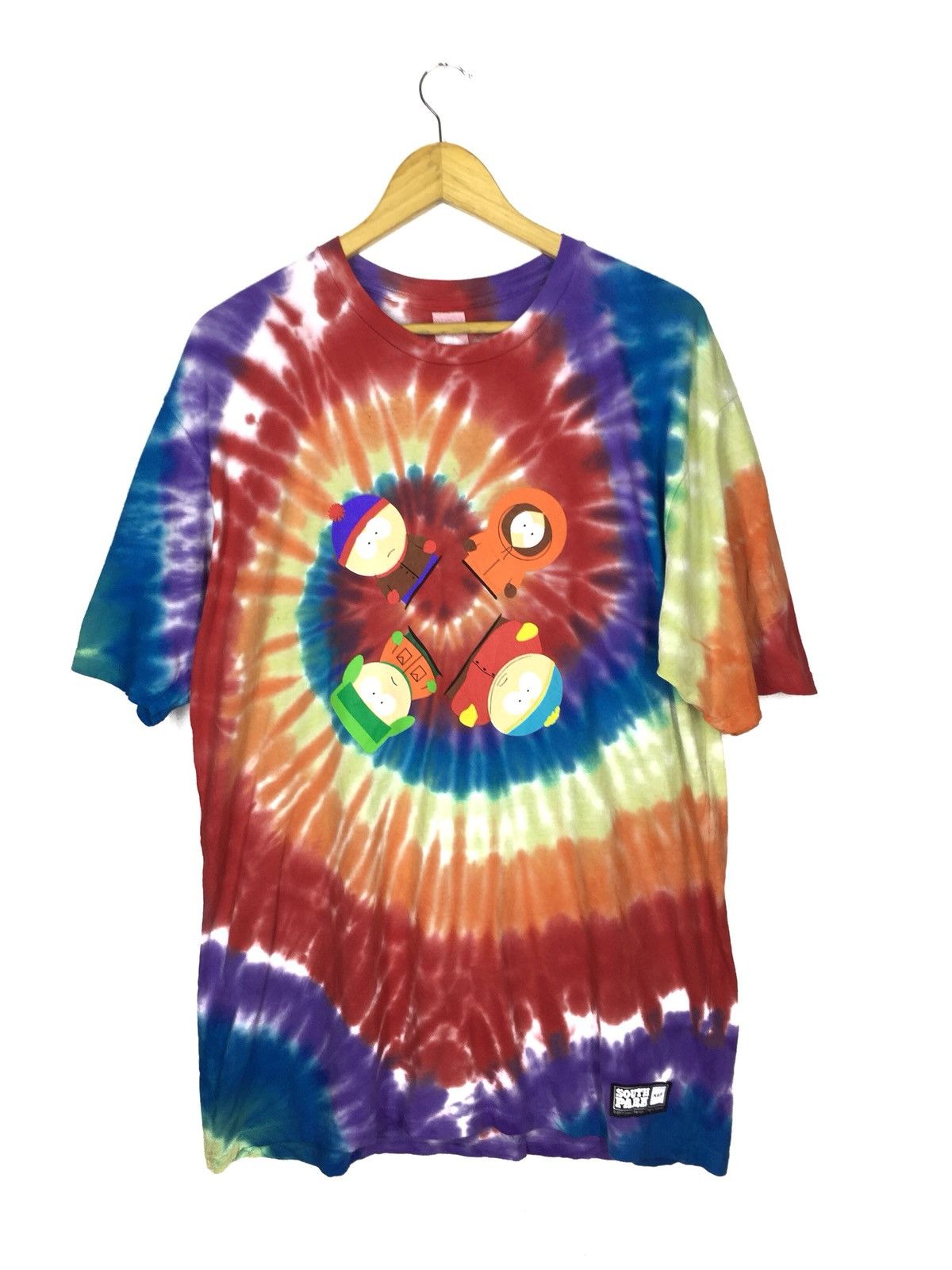 Cartoon Network × Huf HUF south park anime tie dye | Grailed